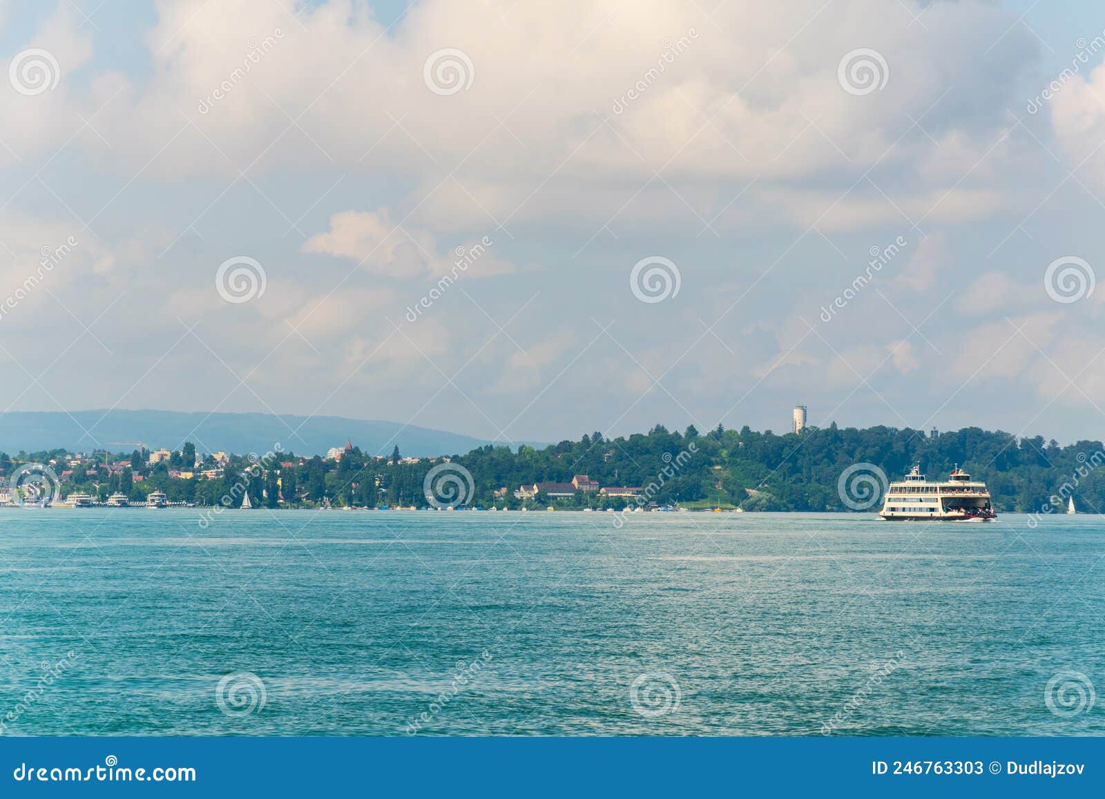 View of the Bodensee/Lake Constance...IMAGE Stock Image - Image of ...