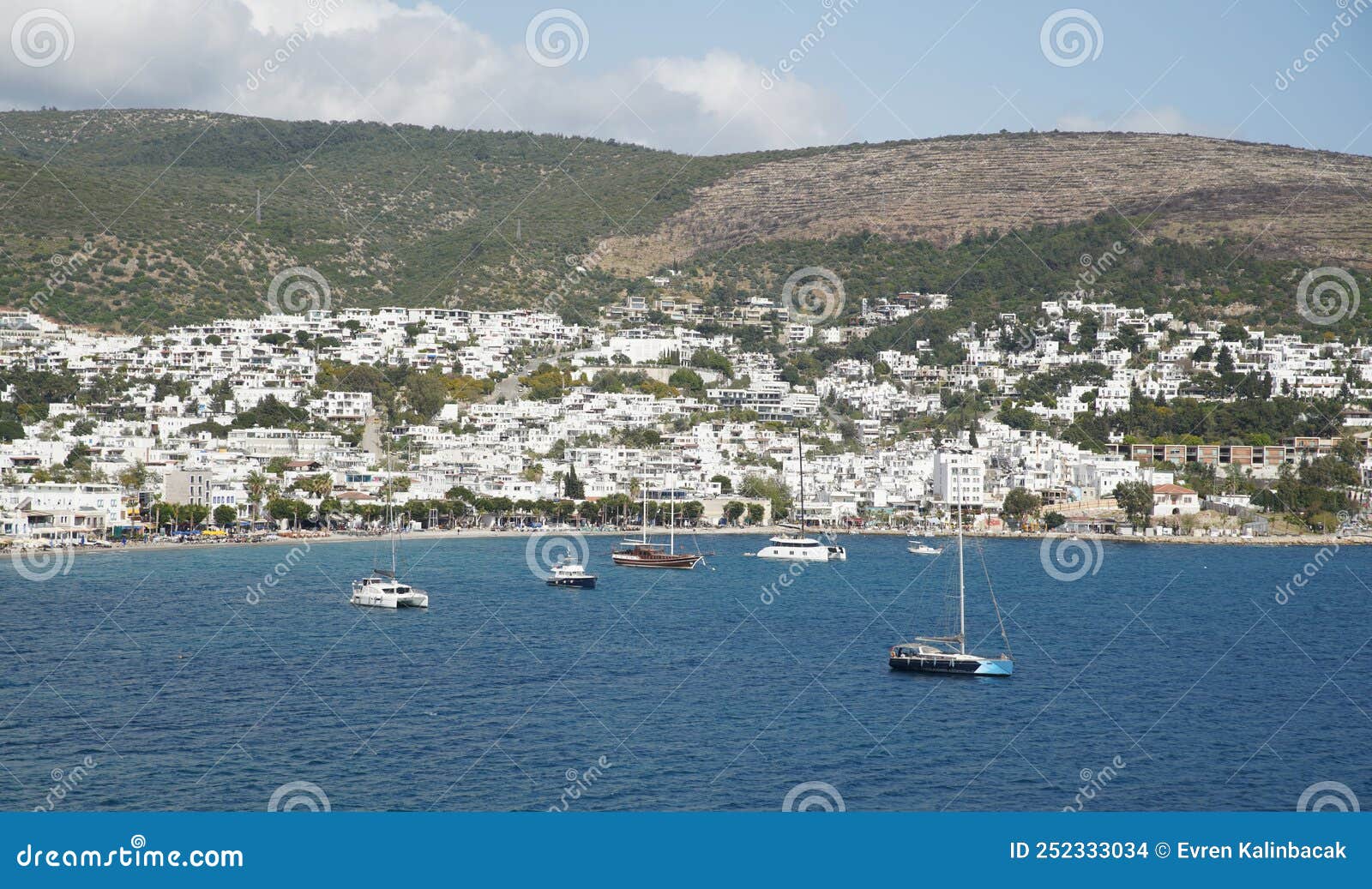 View of Bodrum Town in Turkey Stock Photo - Image of bodrum, turkish ...