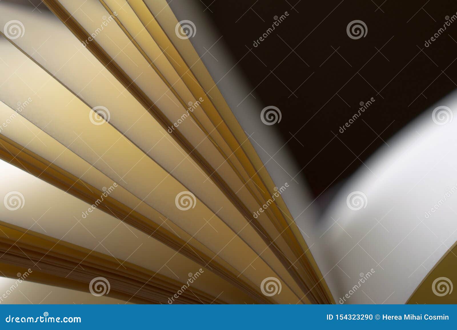View of book pages stock photo. Image of curve, design - 154323290