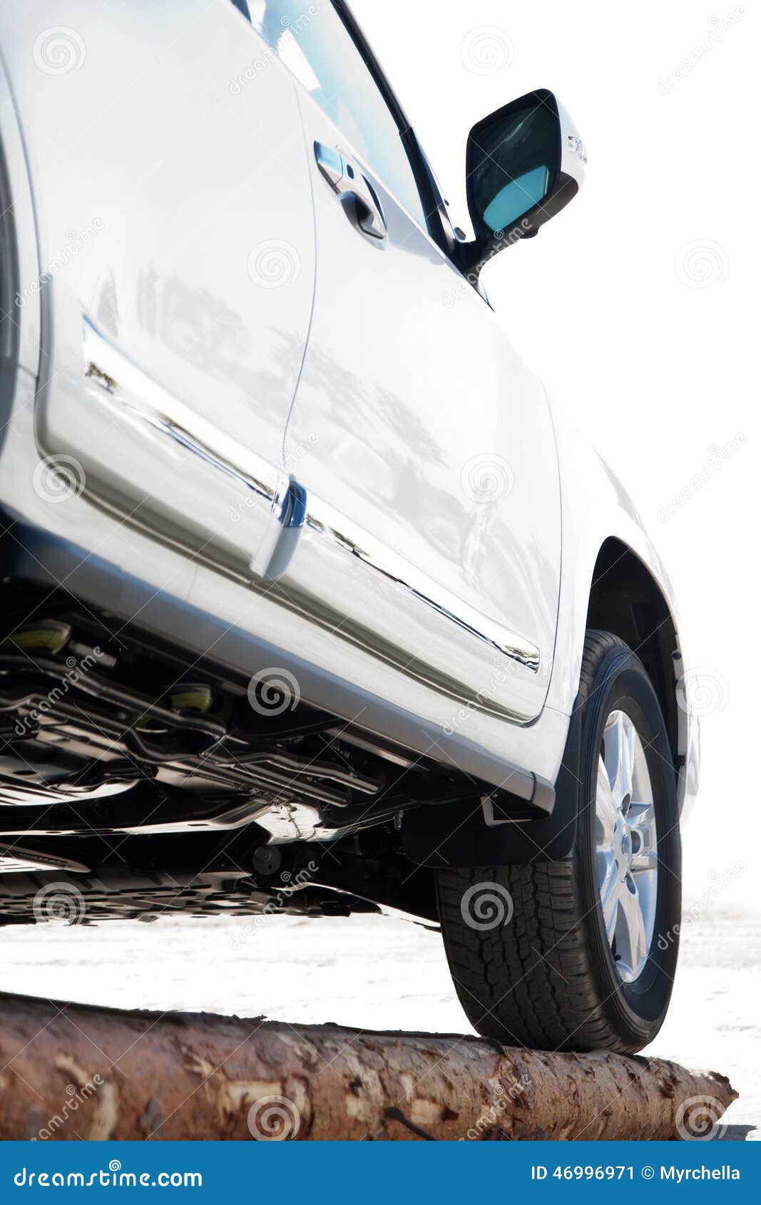 View from the Bottom of a Car Stock Image - Image of platform, good ...