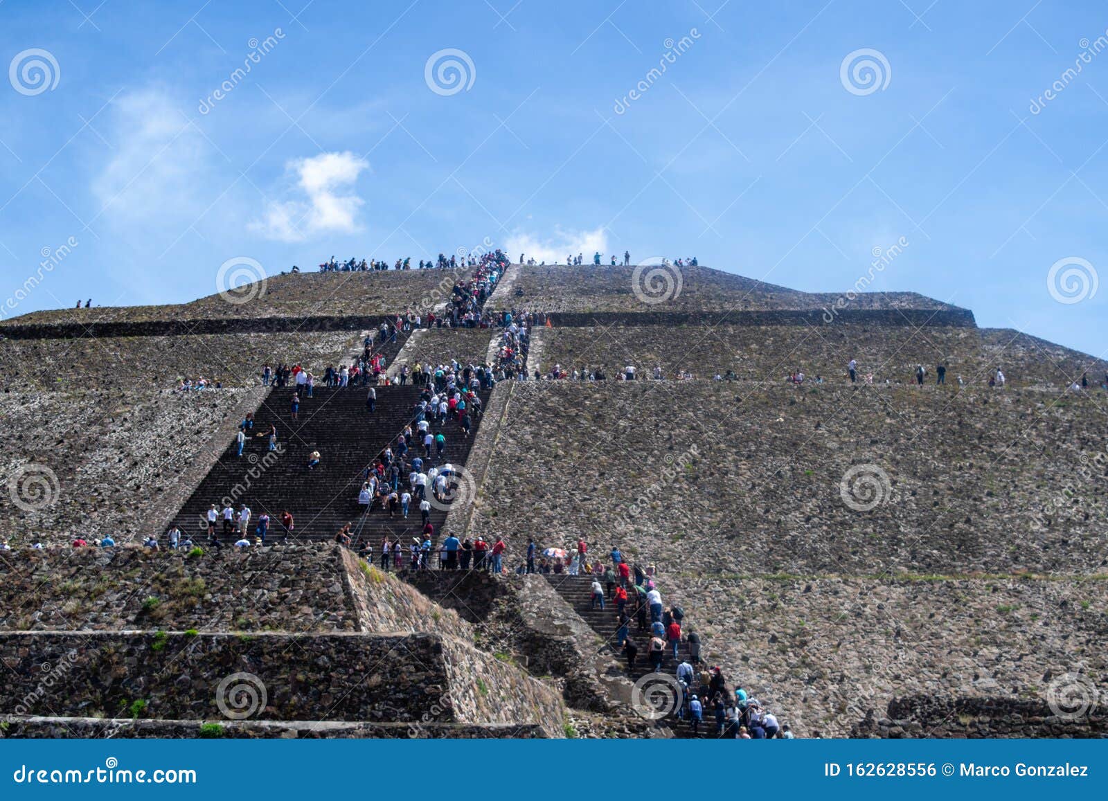 View from the Bottom of the Sun Pyramid Editorial Photo - Image of ...