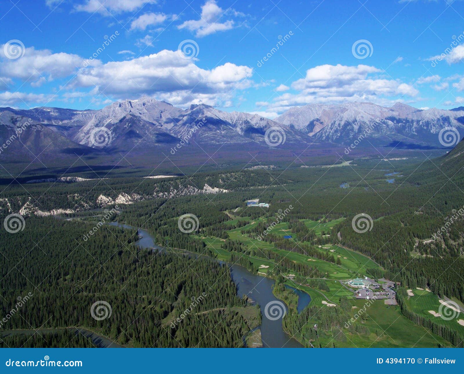 View of bow valley stock photo. Image of view, alberta - 4394170