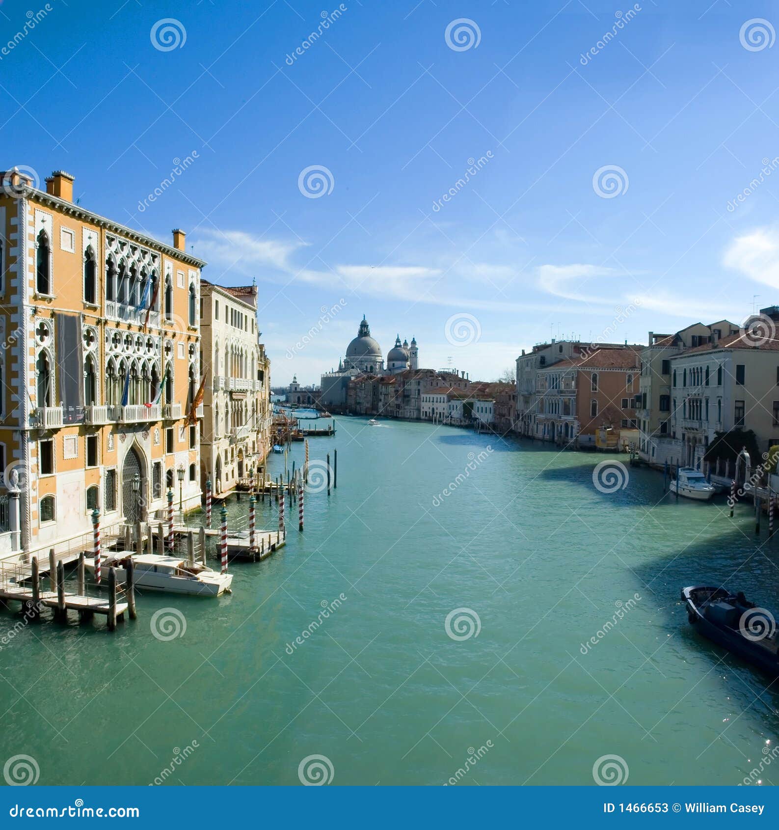 View from the bridge stock image. Image of grandcanal - 1466653