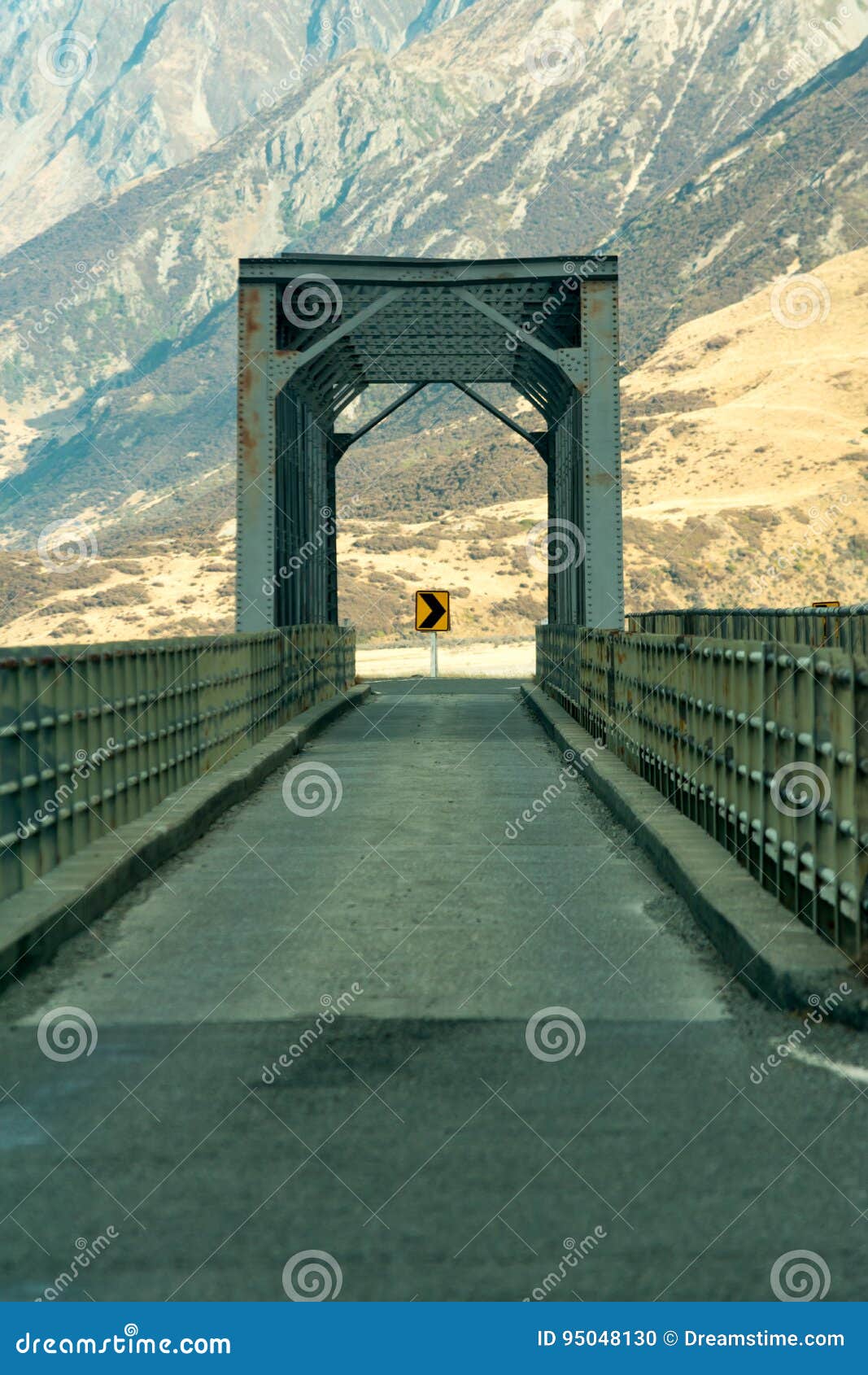 View of a Bridge and a Sign Stock Photo - Image of bridge, road: 95048130