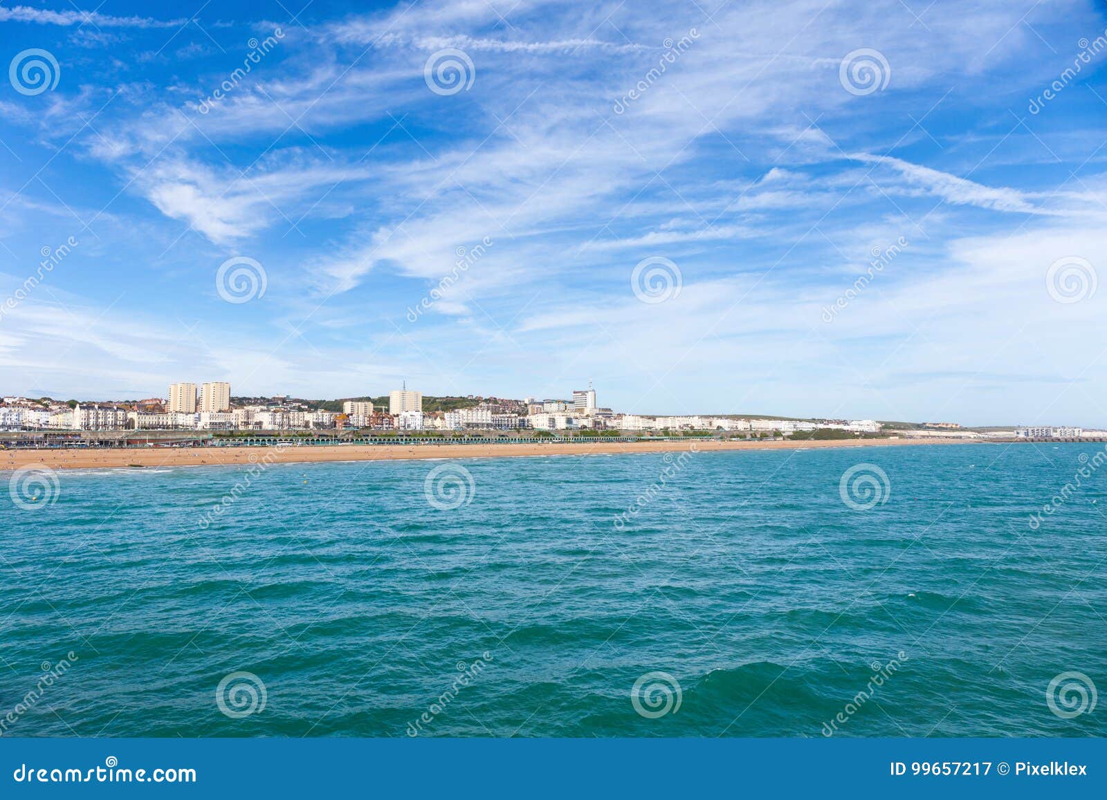 Brighton Beach, England stock image. Image of coast, urban - 99657217