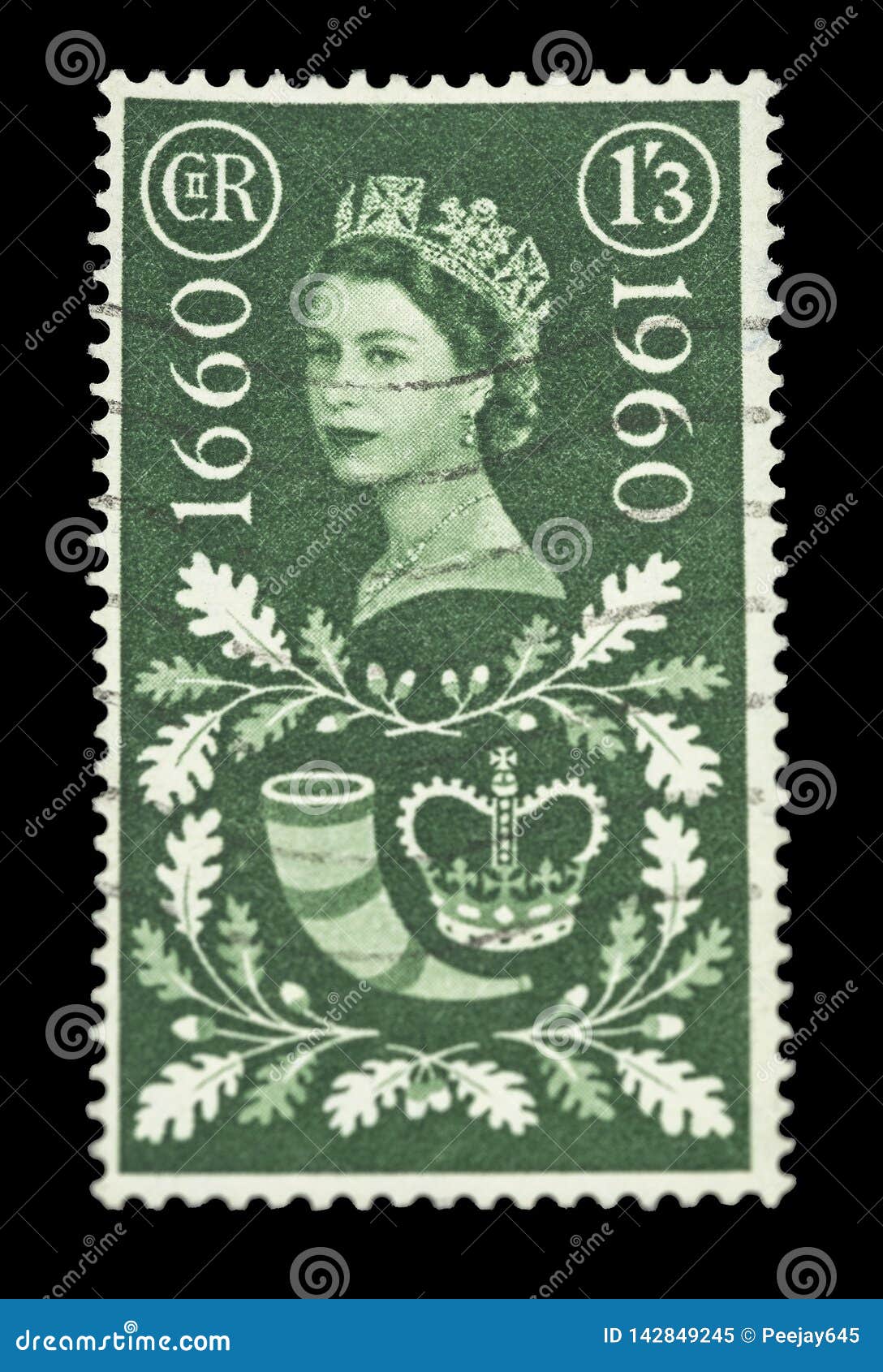 Colourful British Postage Stamps Editorial Image - Image of post ...
