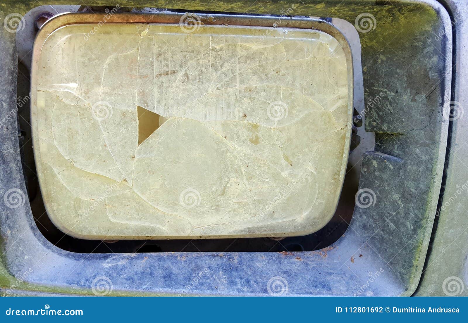 Broken light car stock photo. Image of black, city, glass - 112801692