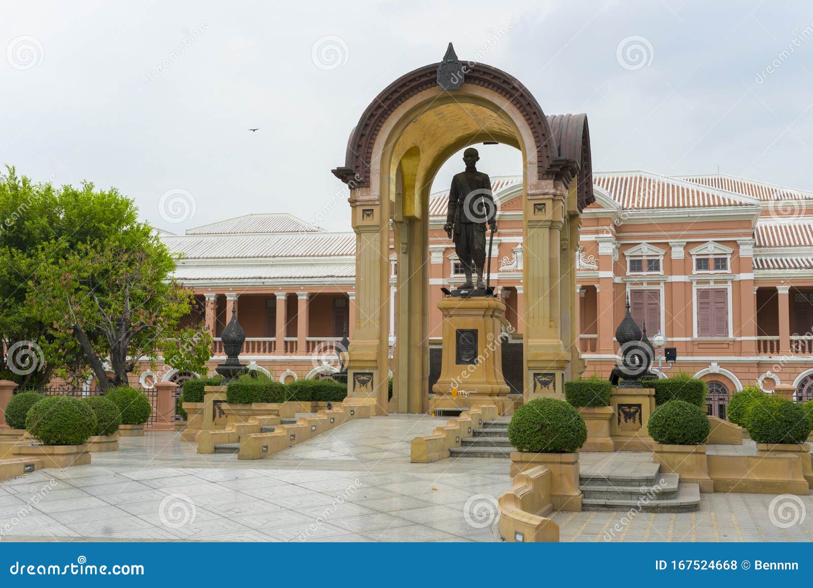 The Privy Council Chambers in Bangkok, Thailand Stock Photo - Image of ...