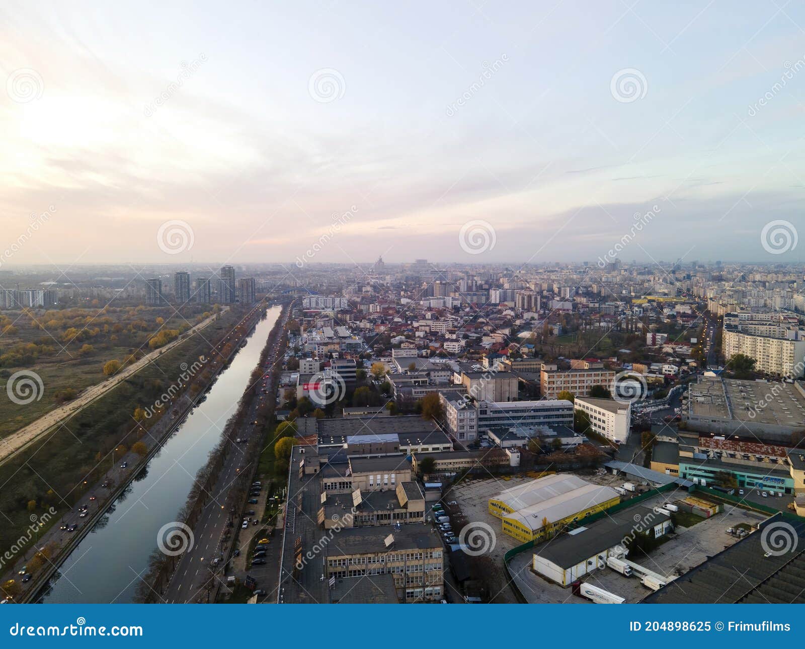 View of Bucharest from the Drone, Romania Editorial Image - Image of ...
