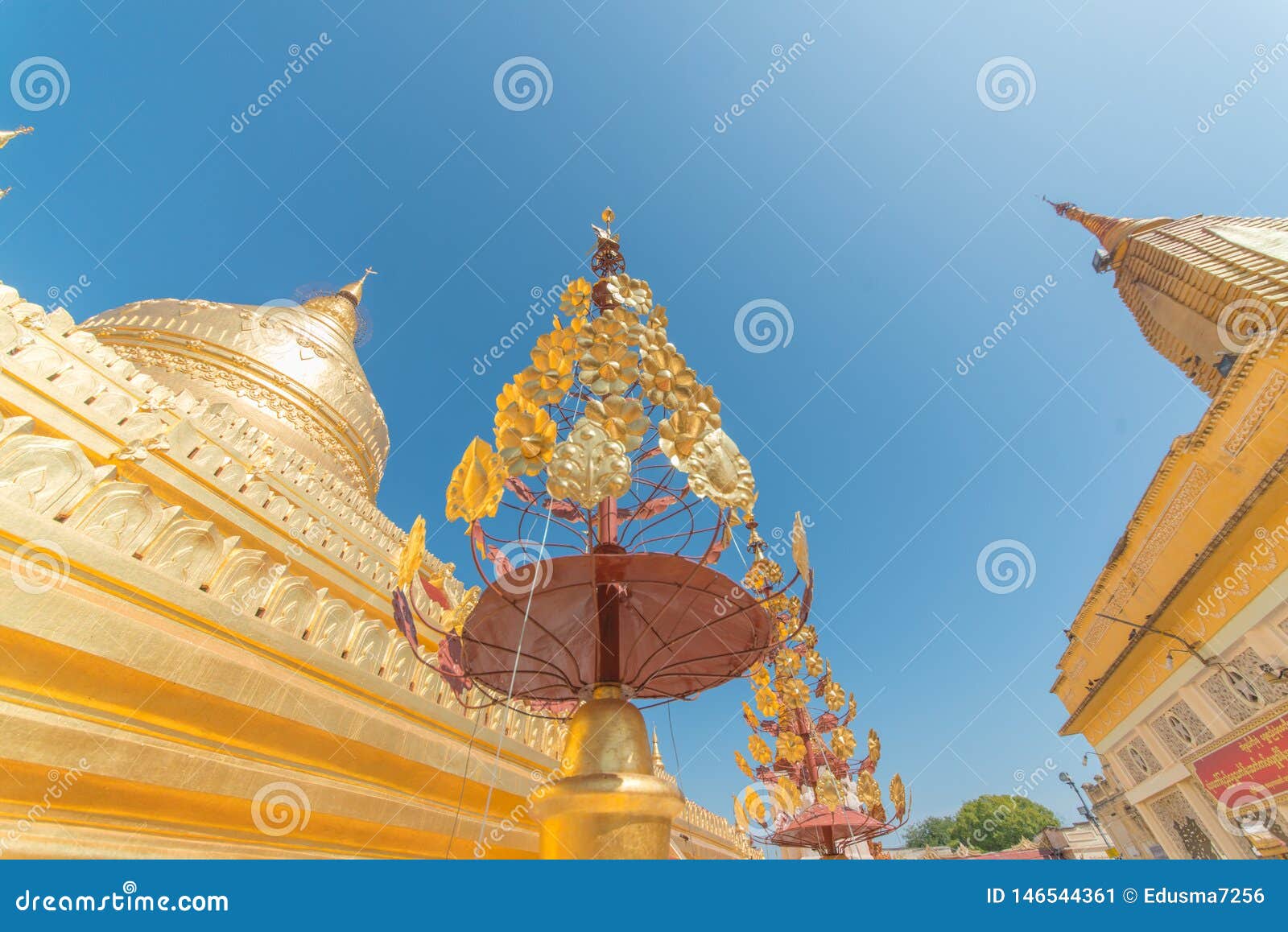 A View of Buddhist Temples in Bagan, Myanmar. Editorial Photo - Image ...