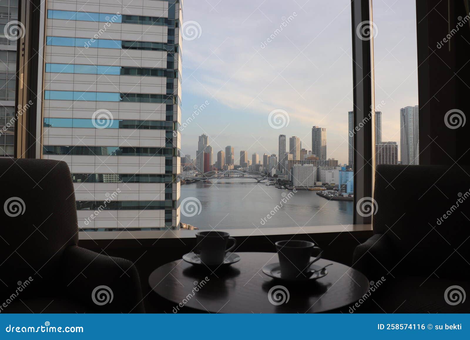 View of the Building in the Middle of the City Stock Photo - Image of ...