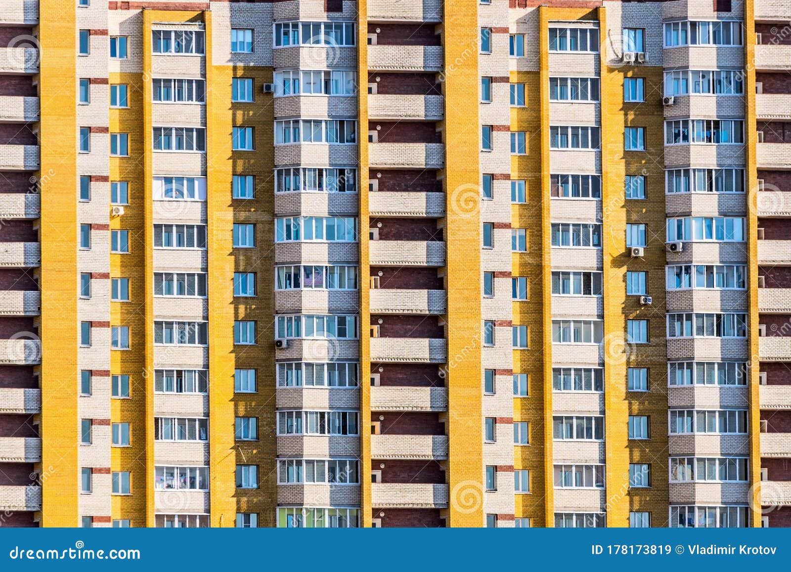 View of the Building in Perspective Stock Image - Image of industrial ...