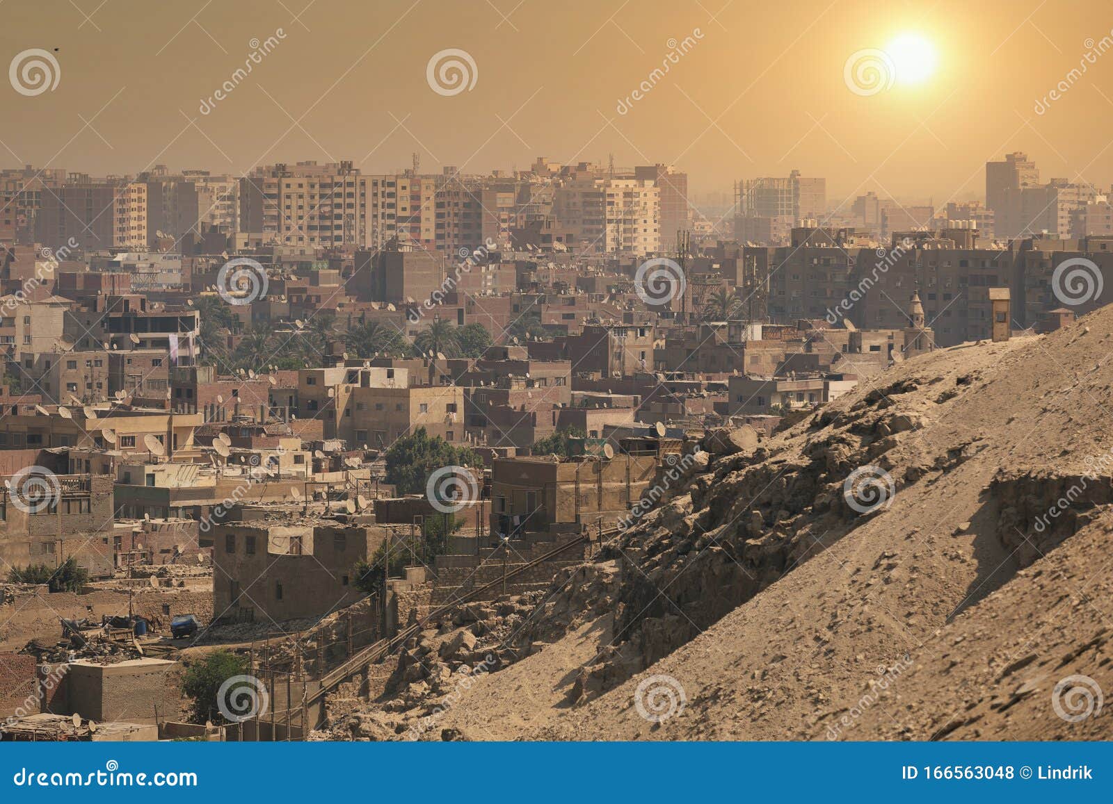View of Buildings in the City of Cairo Stock Photo - Image of landmark ...
