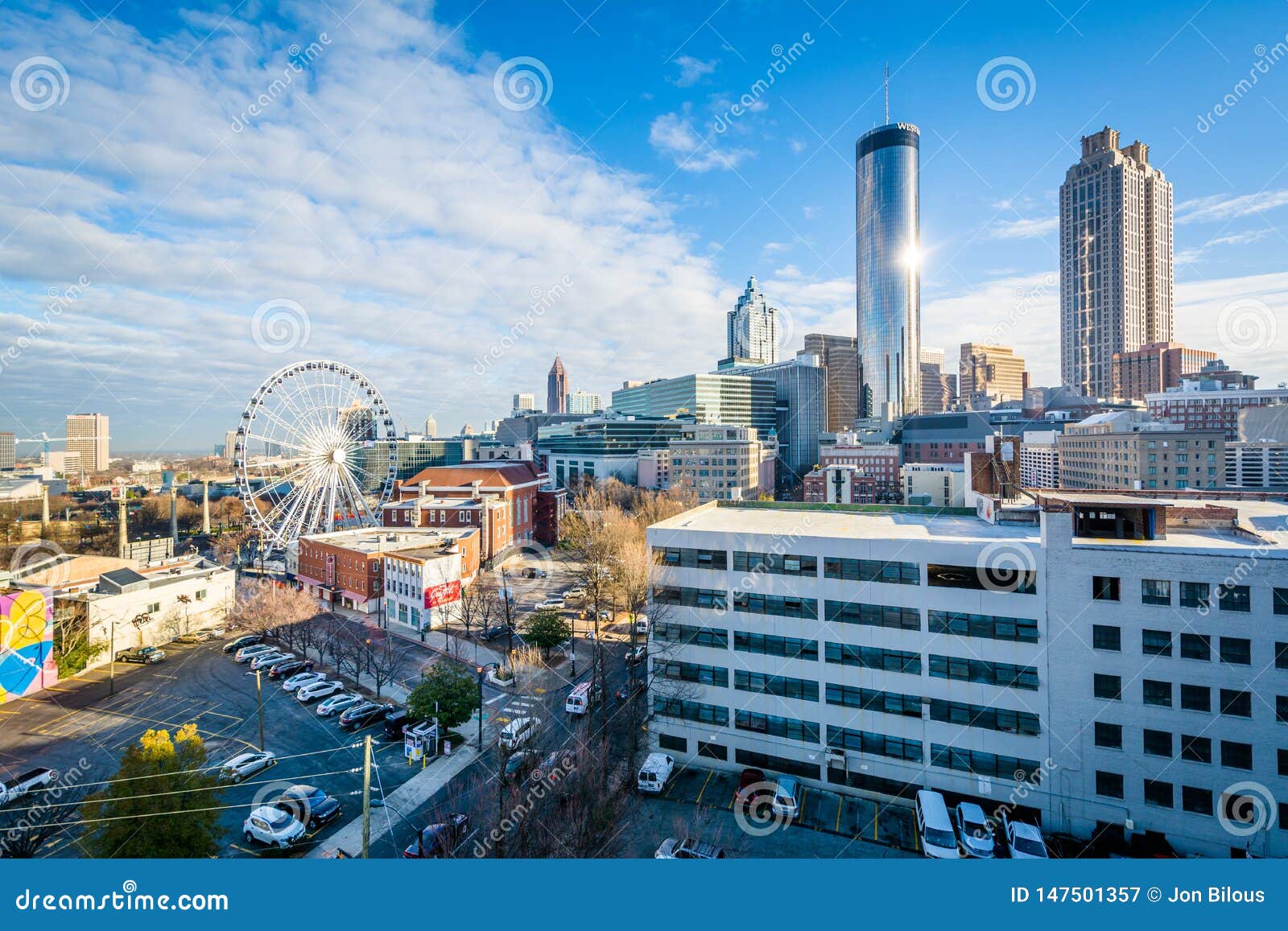 View of Buildings in Downtown Atlanta, Georgia Editorial Photography ...