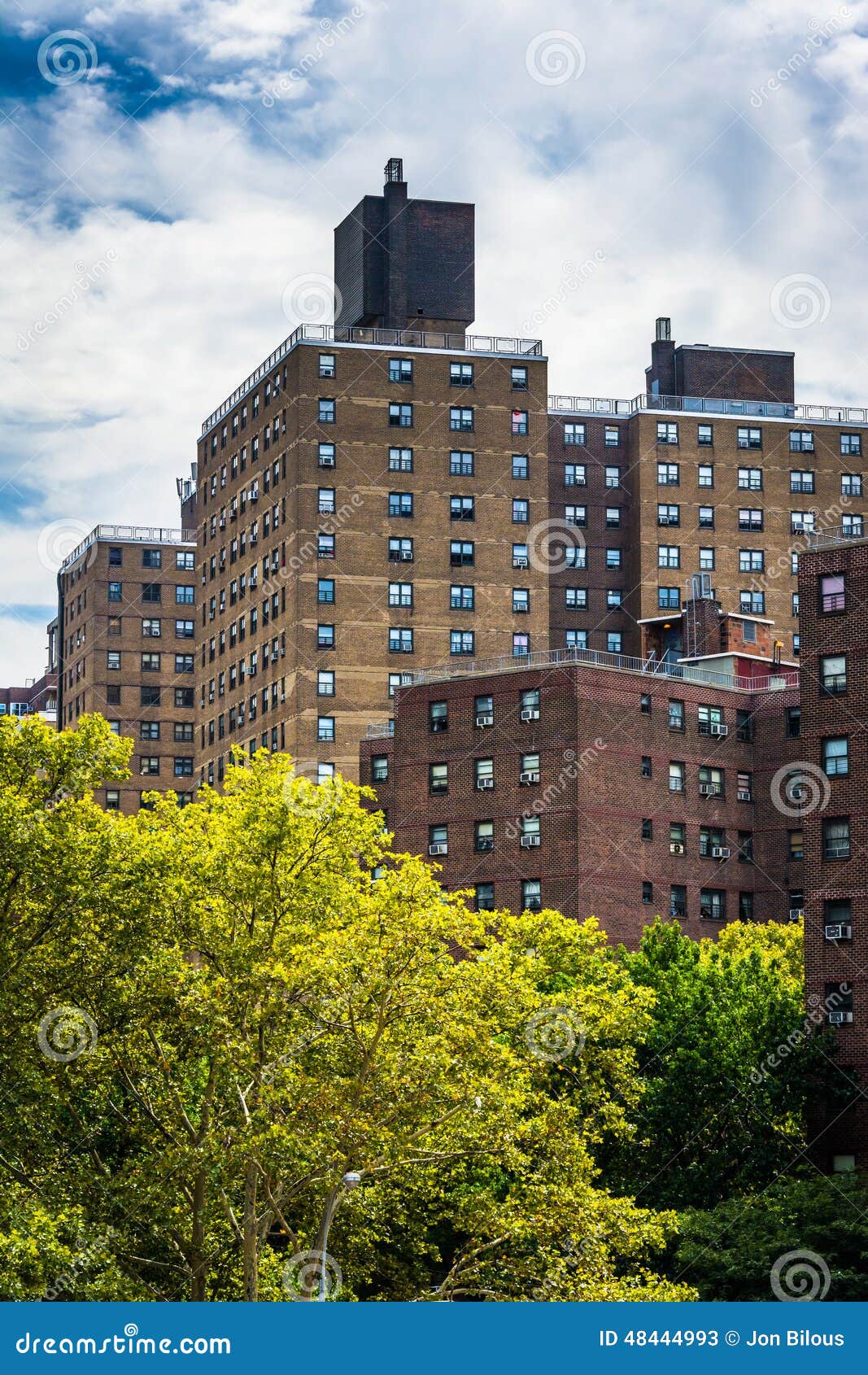 View of Buildings from the High Line, in Manhattan, New York. Stock ...