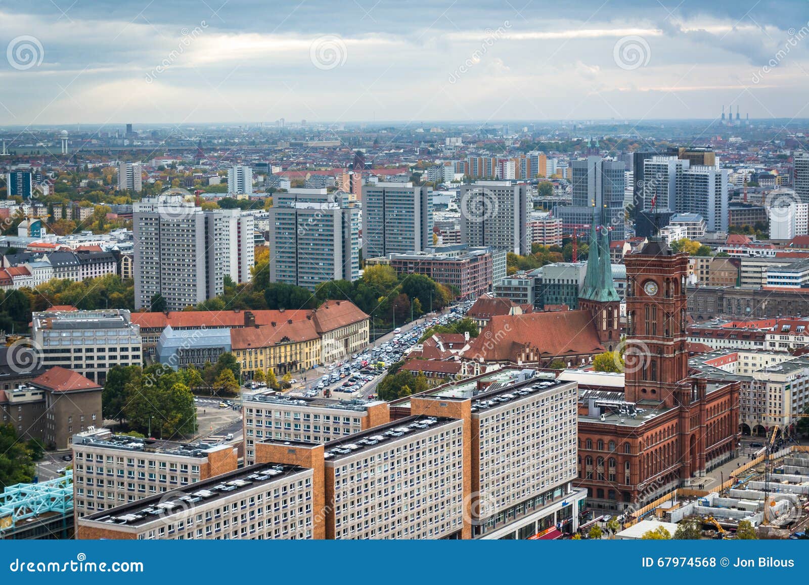 View of Buildings in Mitte, Berlin, Germany. Editorial Stock Photo ...