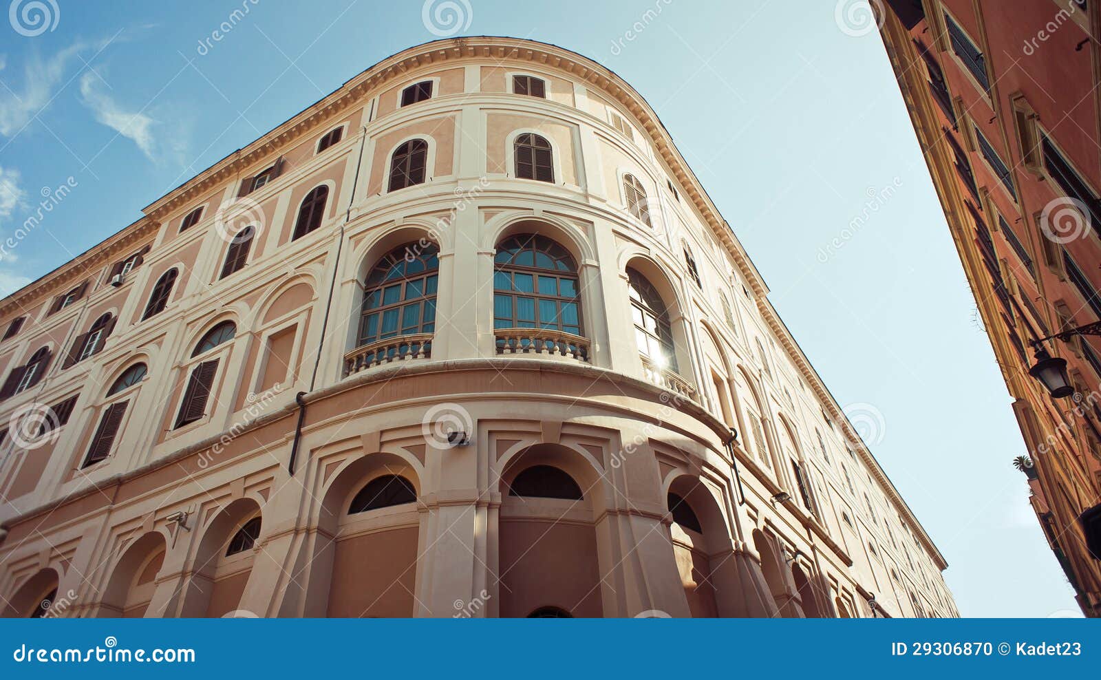 View of the Bulding in Rome Stock Photo - Image of city, europe: 29306870