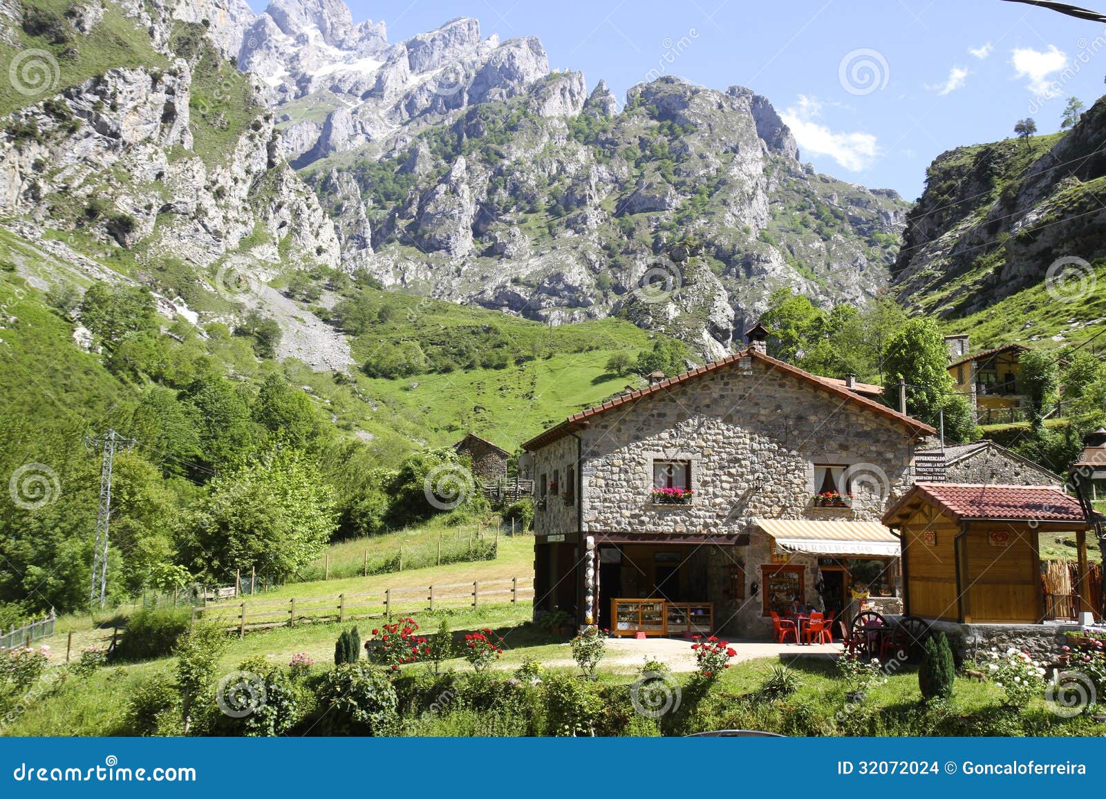 View of Cain editorial stock image. Image of picos, vacations - 32072024