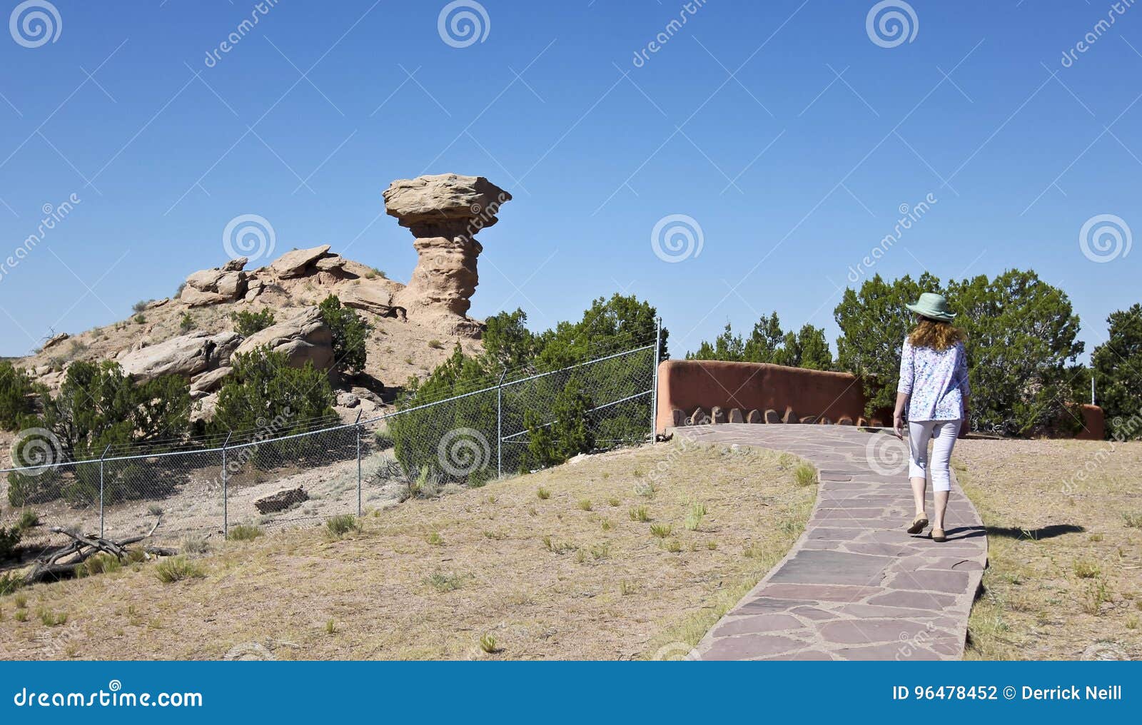 A View of Camel Rock after the Nose Fell Off Stock Photo - Image of ...
