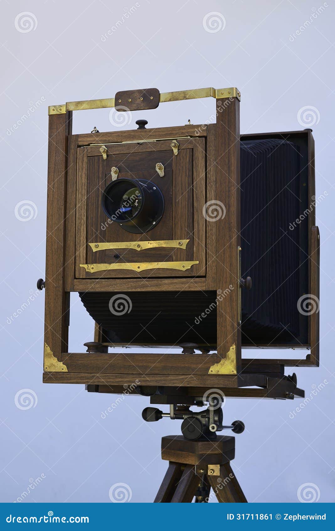 Top View Of Old Camera, Antique Photographs Royalty-Free Stock Image ...