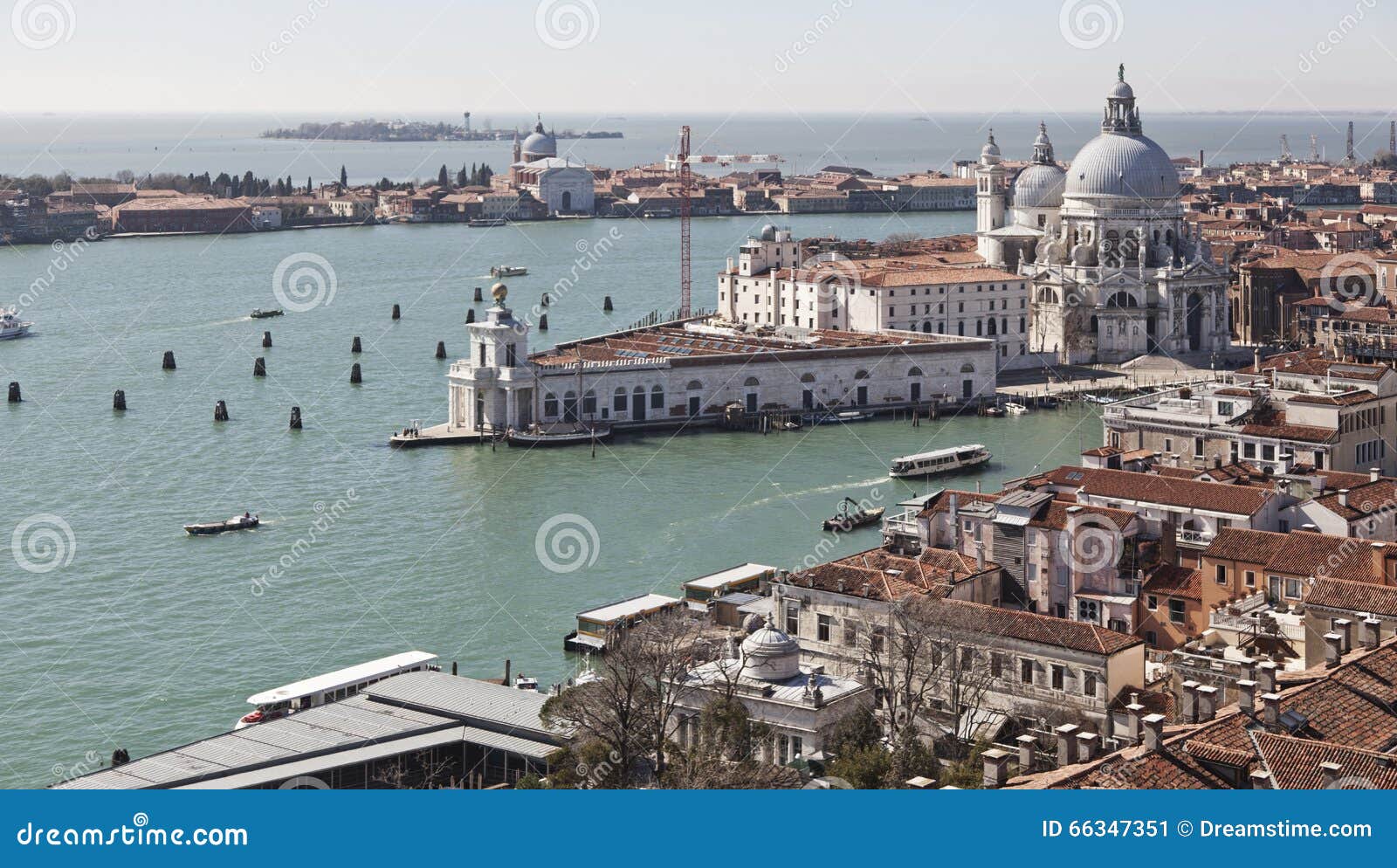 View from the Campanile Tower on San Marco Square Stock Image - Image ...