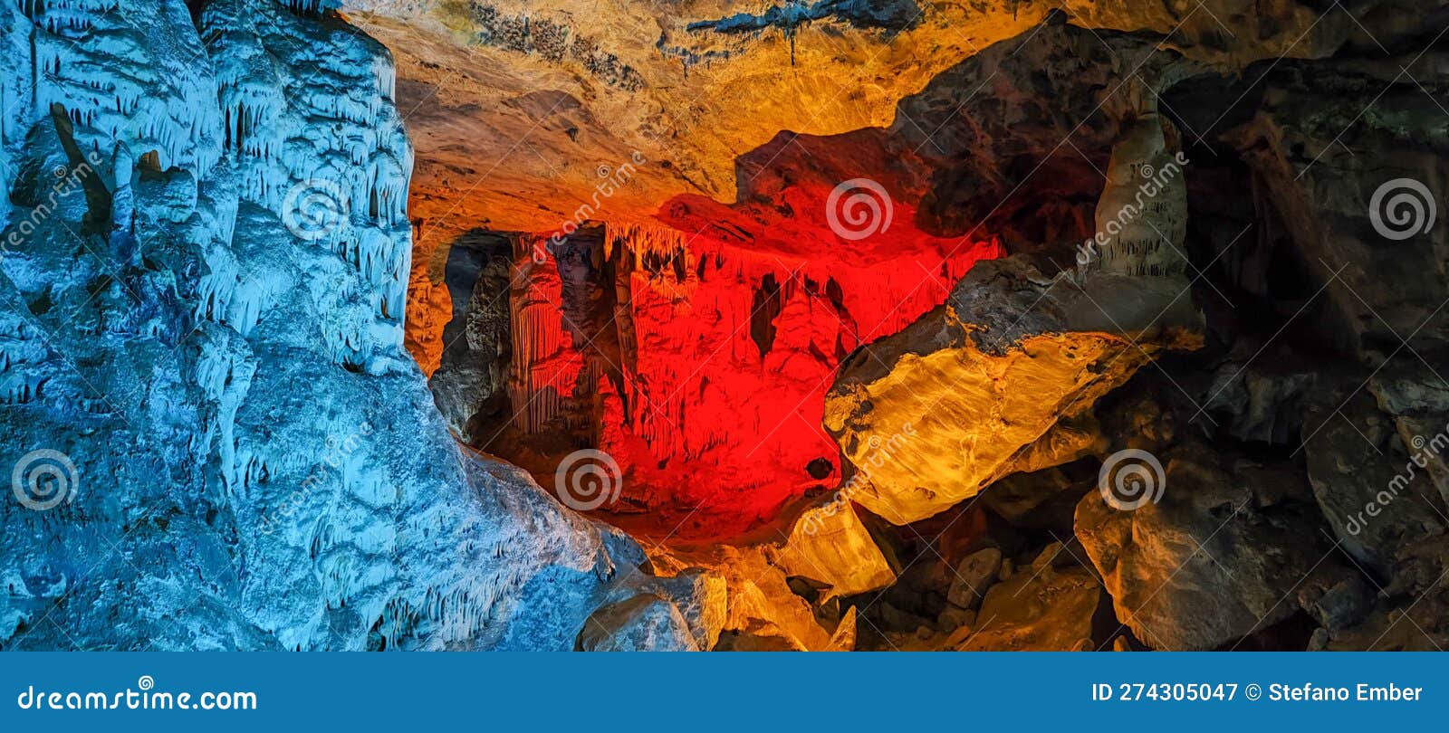 View at Cango Cave in South Africa Editorial Photography - Image of ...
