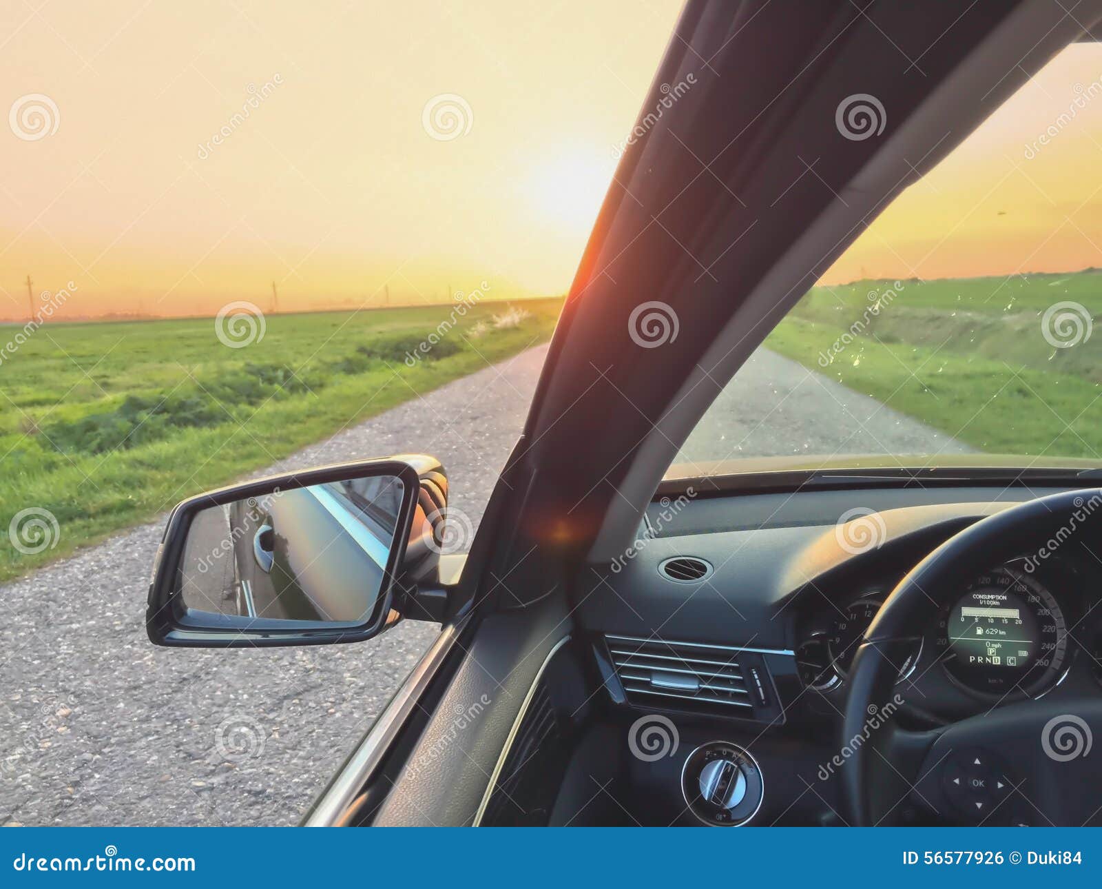View from a car stock photo. Image of color, driving - 56577926