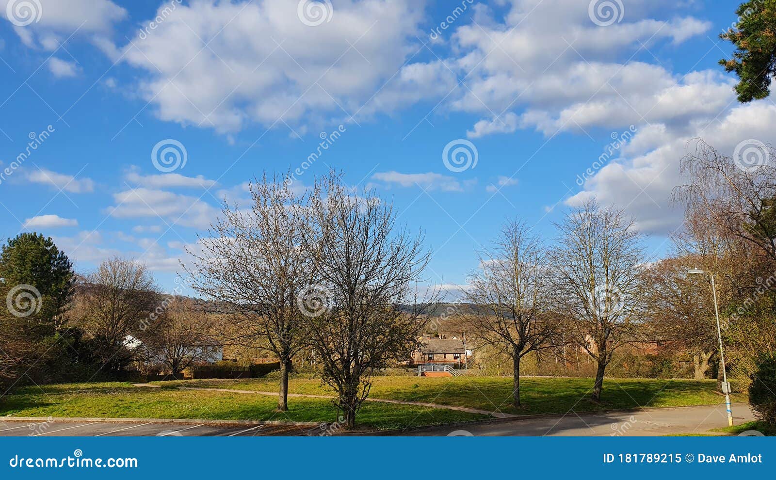 View of Cardiff hills stock image. Image of blue, view - 181789215