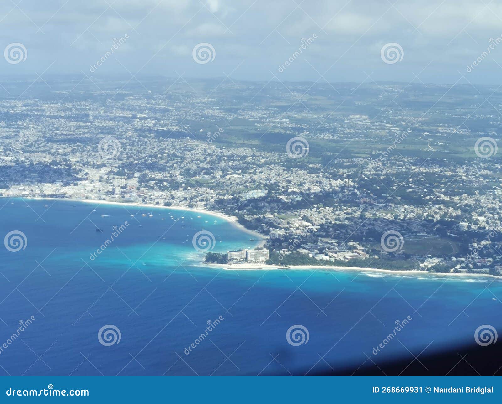 Aerial View of Barbados stock image. Image of island - 268669931 Aerial View of Barbados stock image. Image of island - 268669931