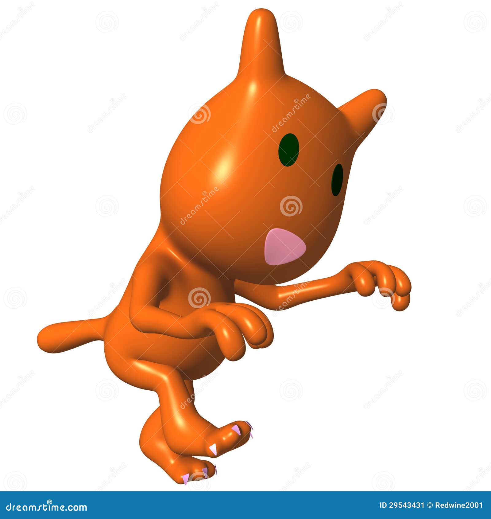 View Carved Cat Creeps Near Its Prey Stock Illustration - Illustration ...