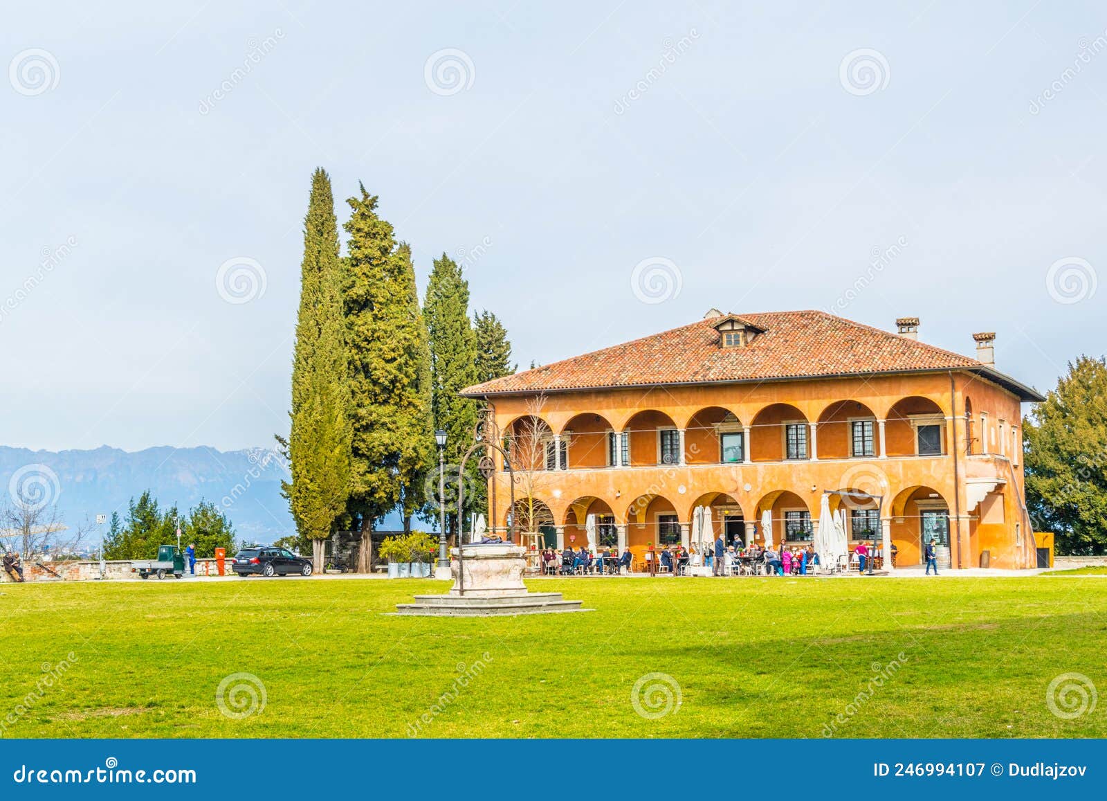 View of Castello Di Udine in Italy....IMAGE Stock Image - Image of ...