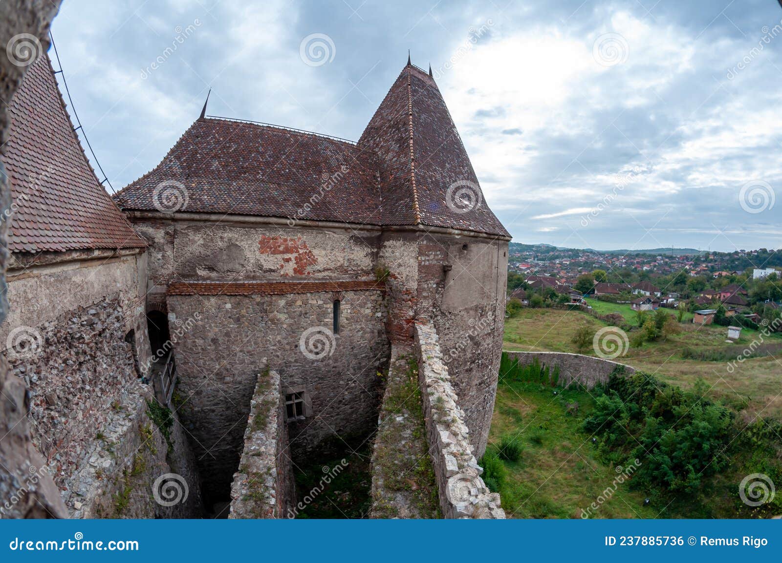 A View of the Castle through an Arrowslit Editorial Photo - Image of ...