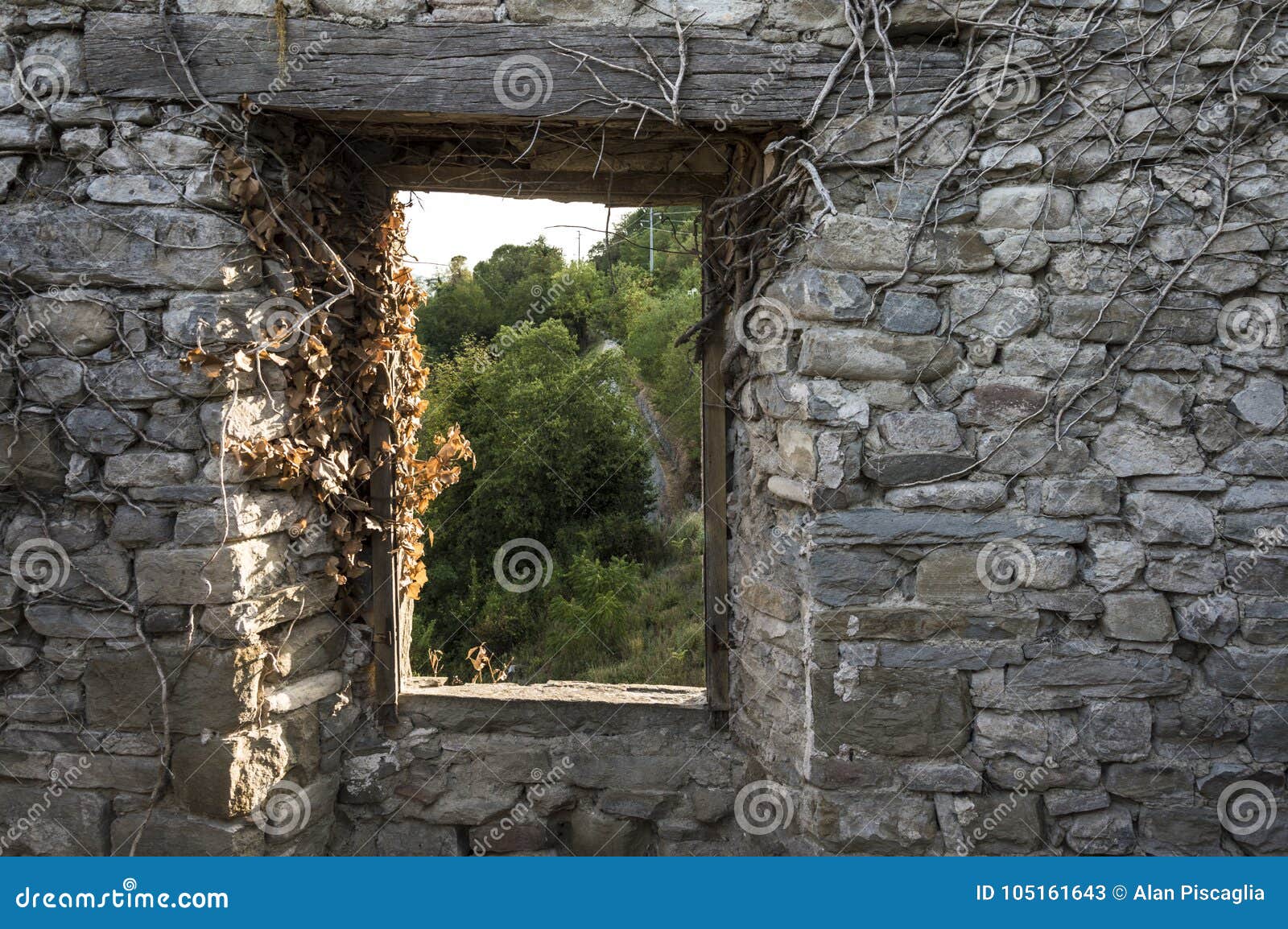 View from a Castle Window stock image. Image of blue - 105161643
