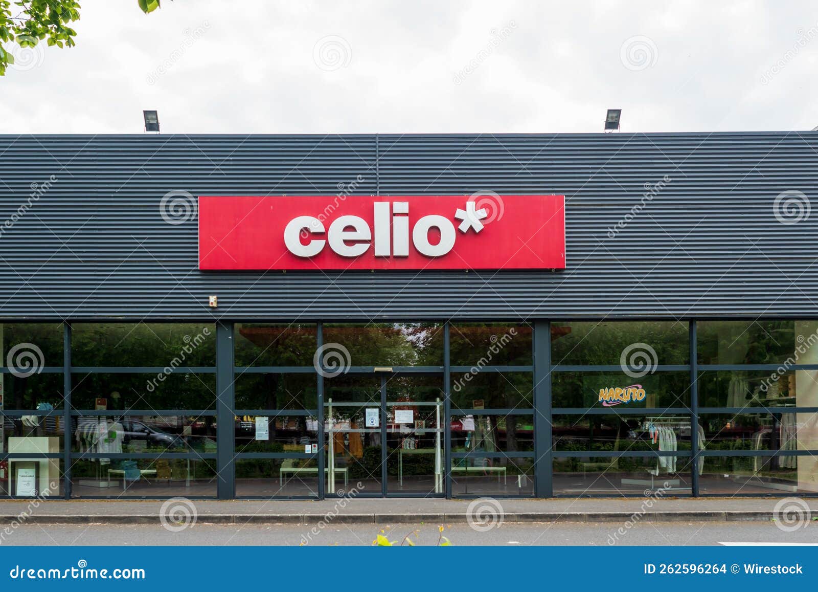 View of CELIO Brand on Front of French Store Editorial Stock Image ...