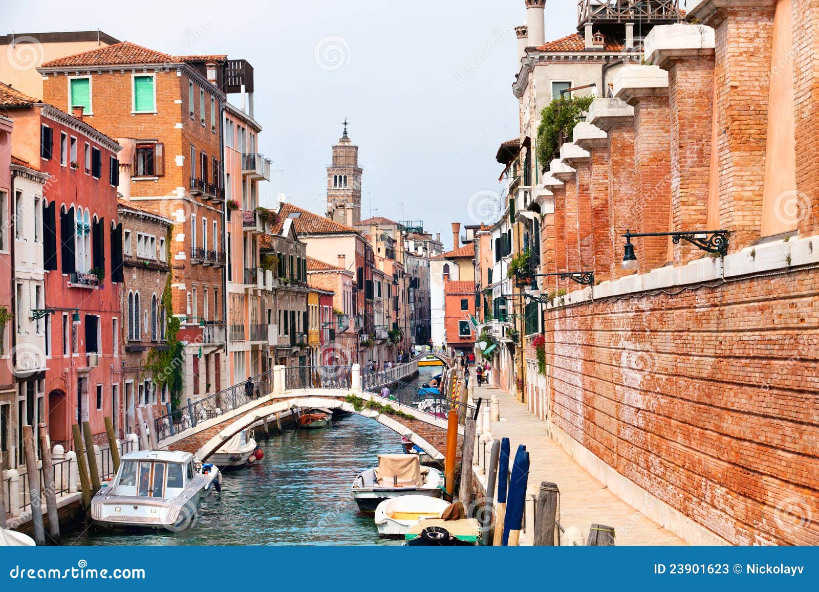 View Of Center Of Venice City Stock Photos - Image: 23901623