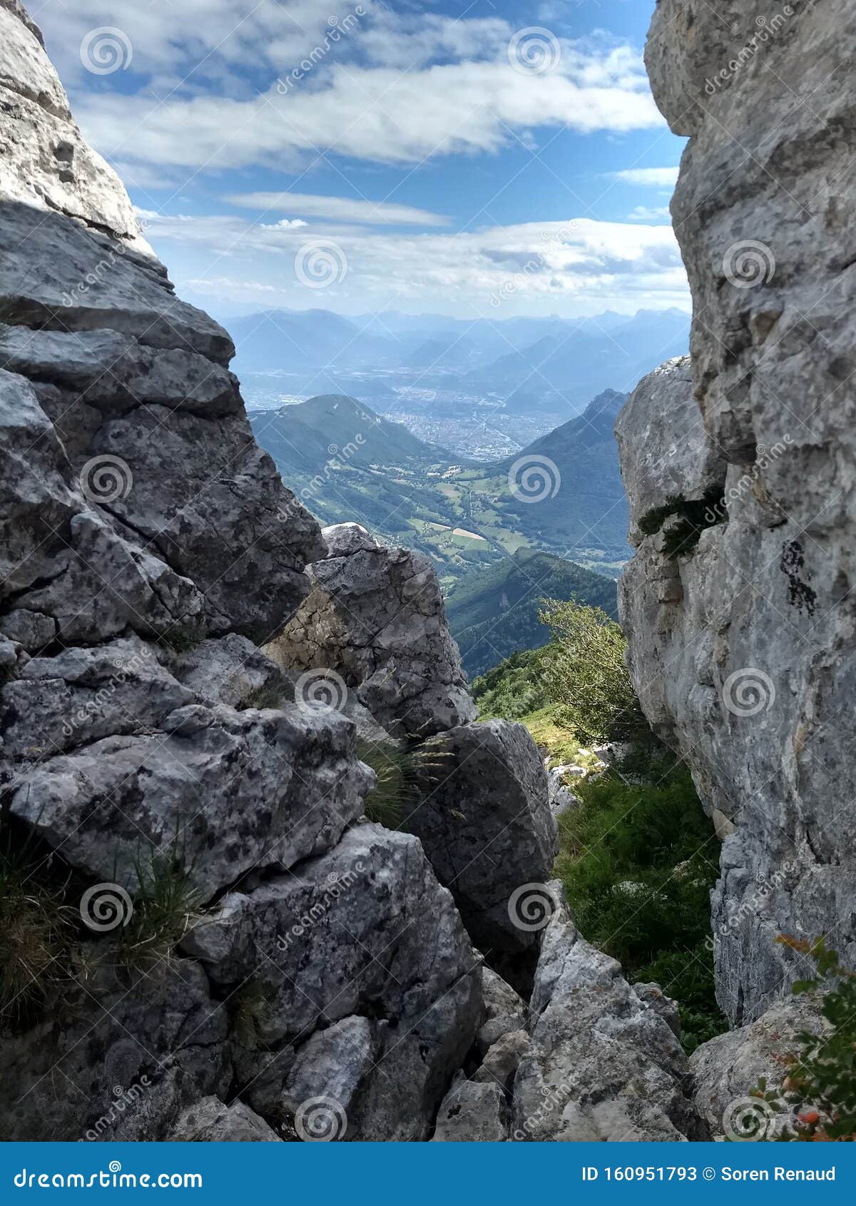 View from the Chartreuse stock image. Image of rock - 160951793