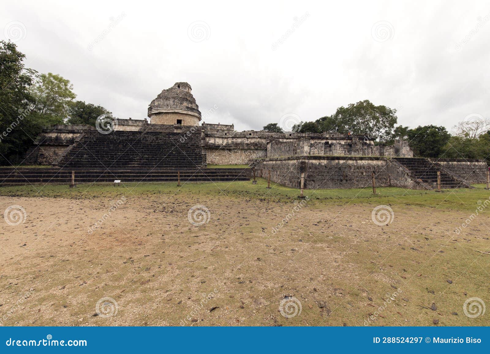 View of Chichen Itza Archeological Area Editorial Photography - Image ...
