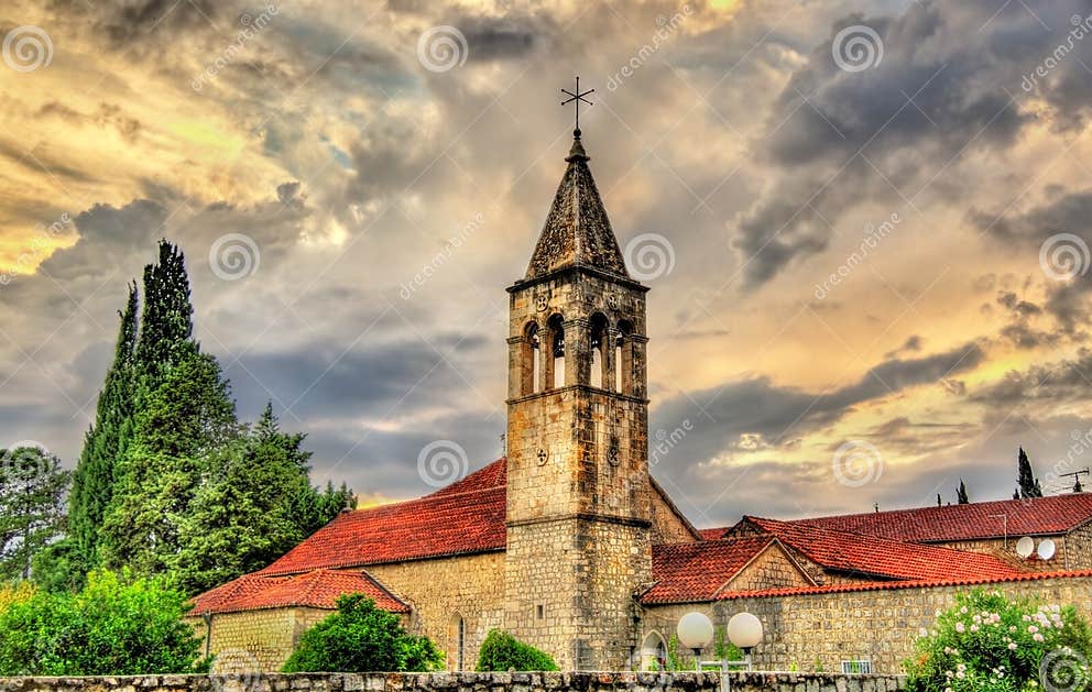 View of a church in Split stock image. Image of outdoor - 61549441