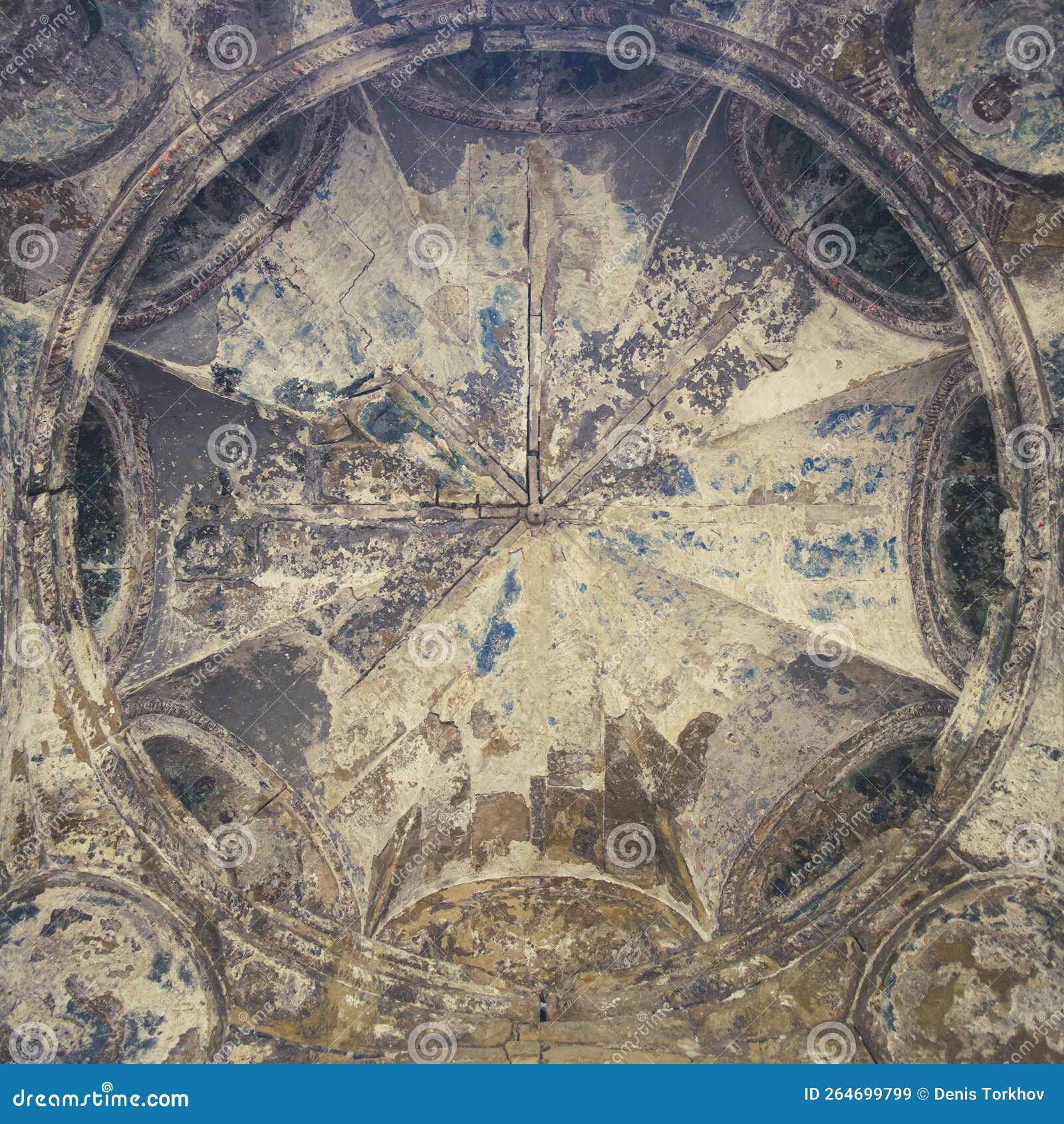 View of the Church Vault and the Window in the Old Church, in an ...