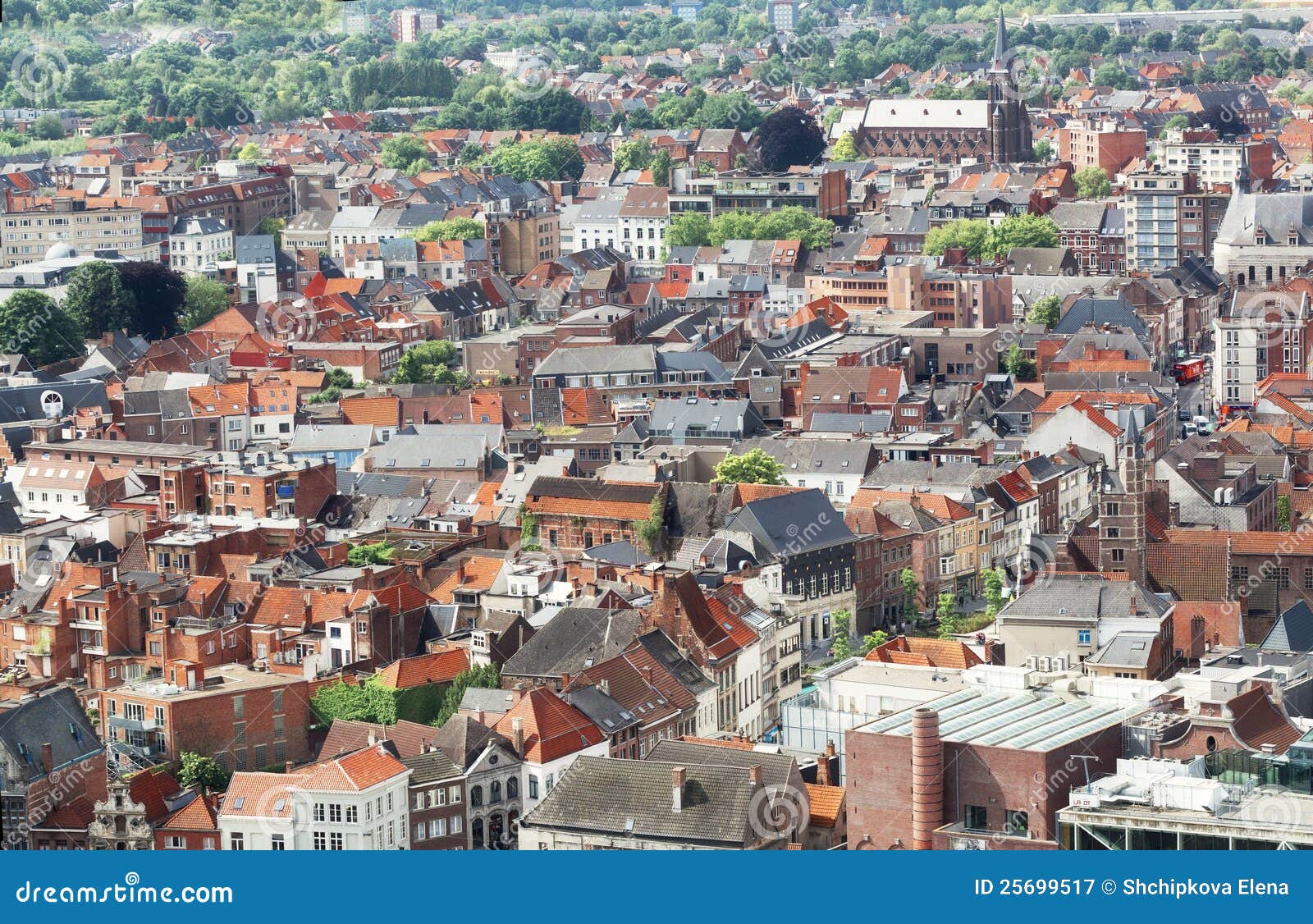 View of the City of Malines Stock Image - Image of country, mechelen ...