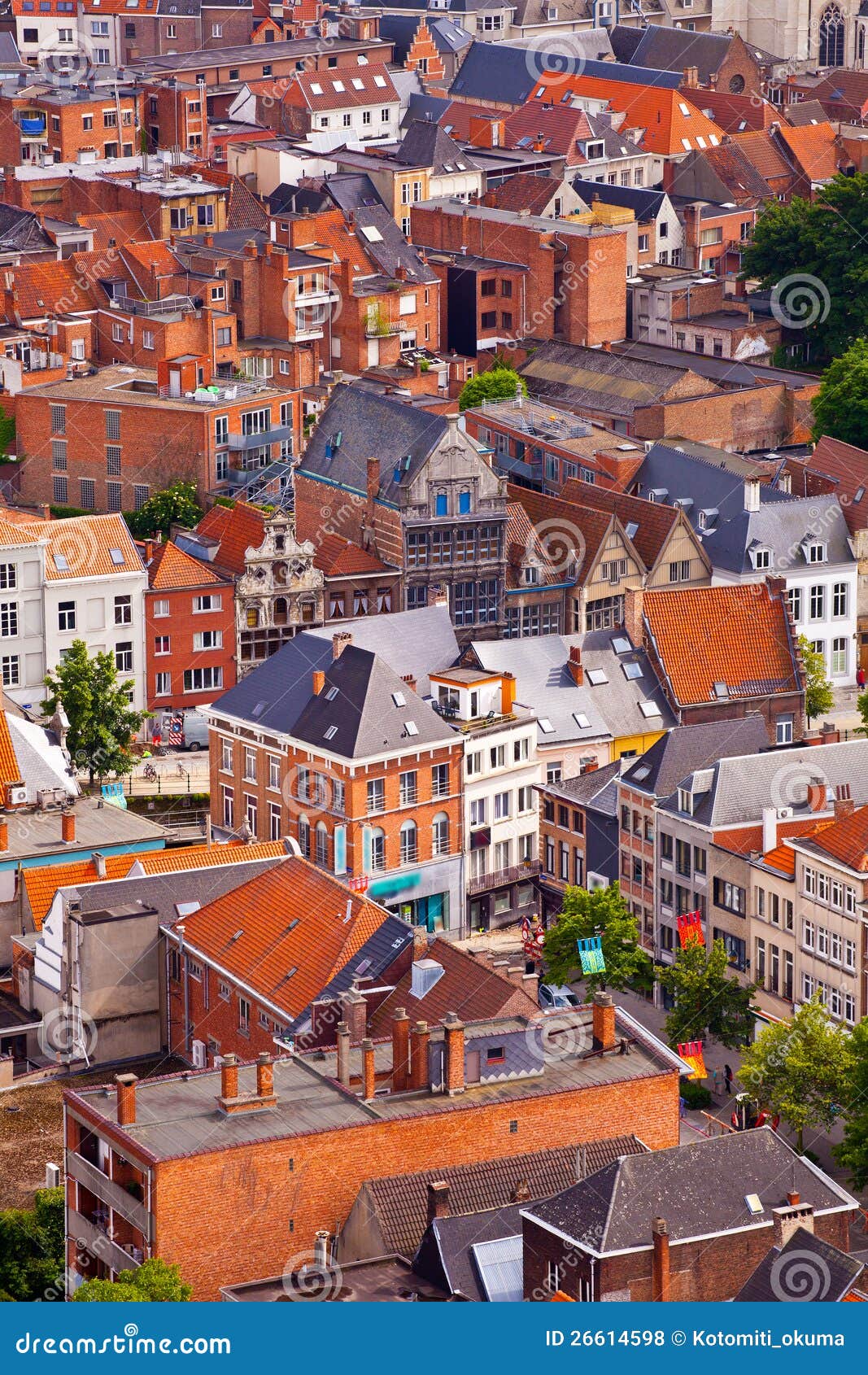 View of the City of Malines (Mechelen) Stock Photo - Image of malines ...