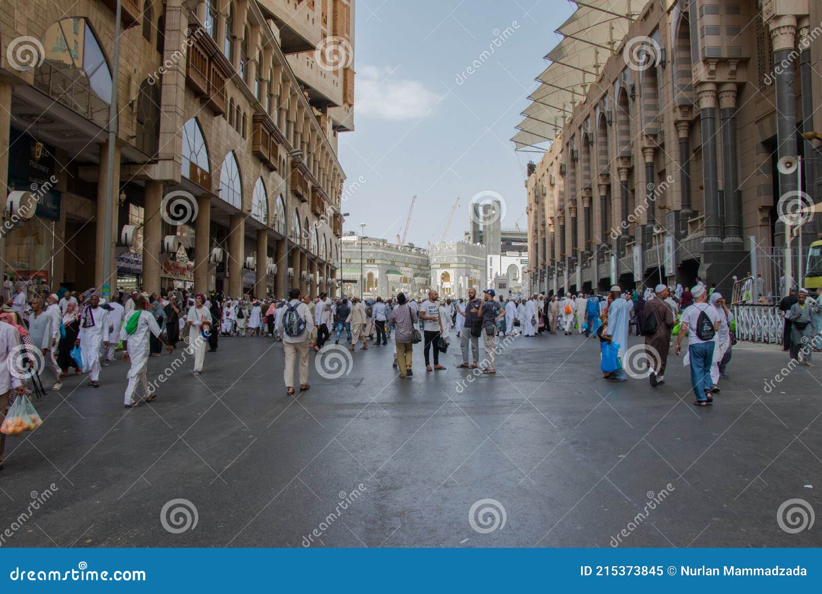 View from the City of Mecca. Streets of Mecca City during Hajj Season ... View from the City of Mecca. Streets of Mecca City during Hajj Season ...
