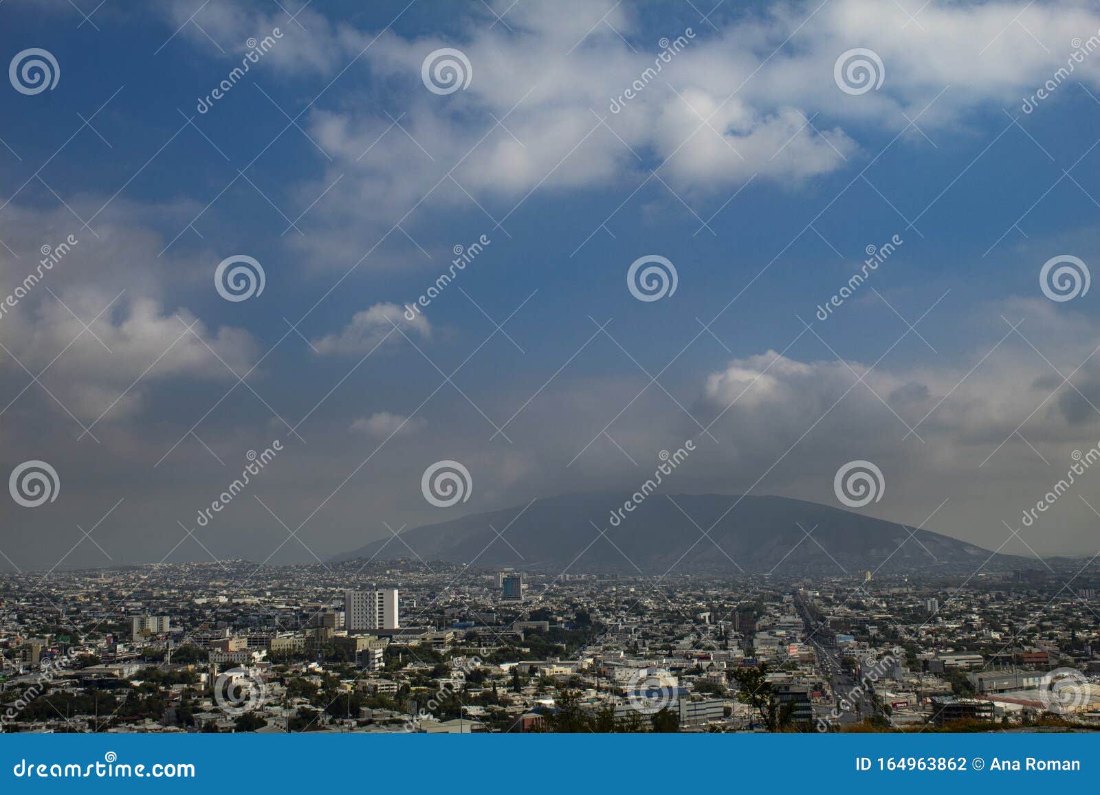 View of the City of Monterrey Stock Photo - Image of capital, misty ...