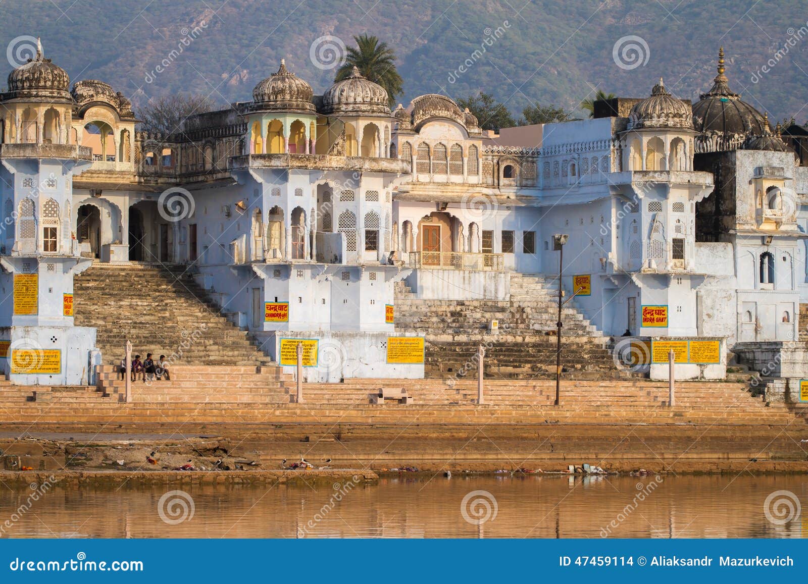 View of the City of Pushkar, India. Editorial Stock Image - Image of ...