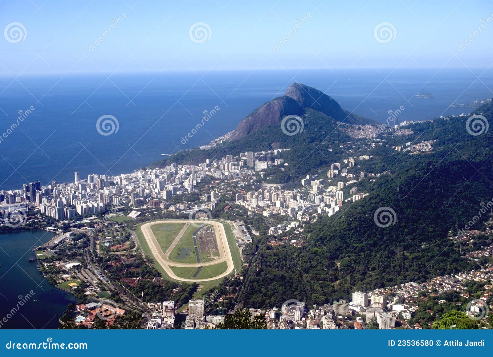 View of the City, Rio De Janeiro, Brazil Stock Photo - Image of ...