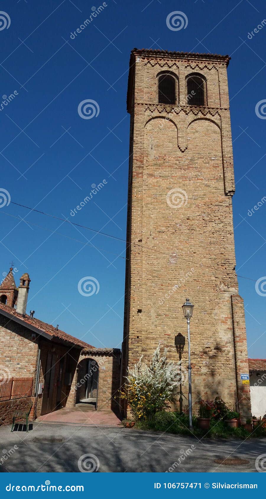 View of the city of Roddi stock image. Image of urban - 106757471