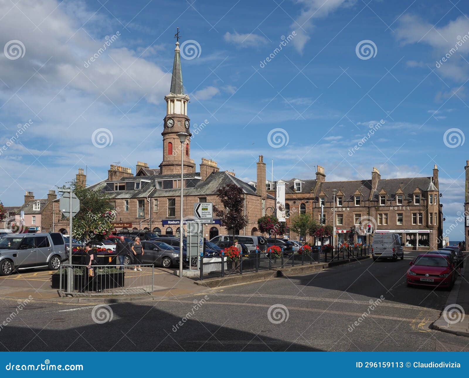 View of the City of Stonehaven Editorial Stock Photo - Image of ...