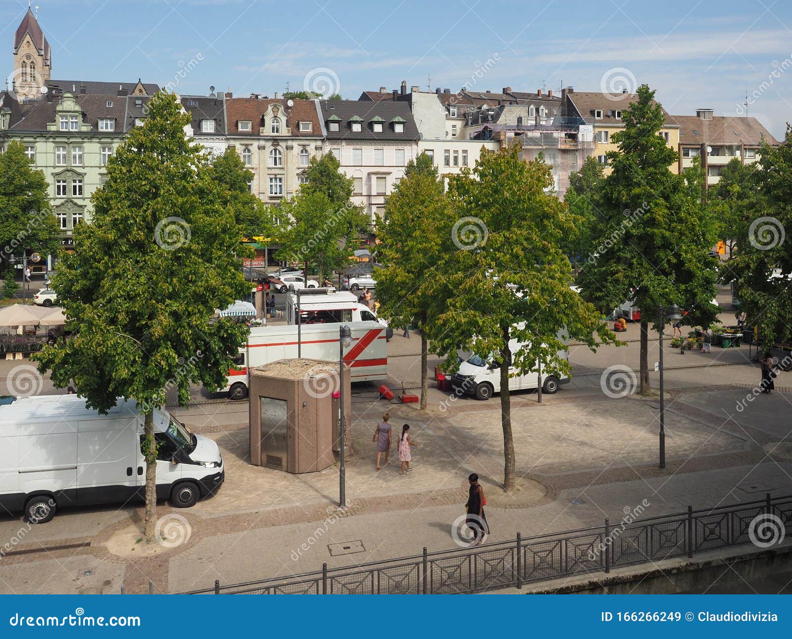 View of the City of Wuppertal Editorial Stock Image - Image of europe ...