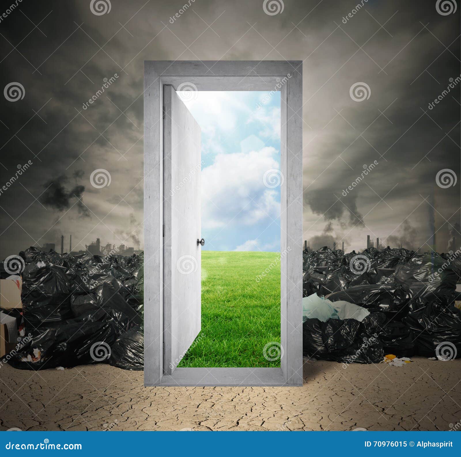 View of the clean nature stock image. Image of dump, dirty - 70976015