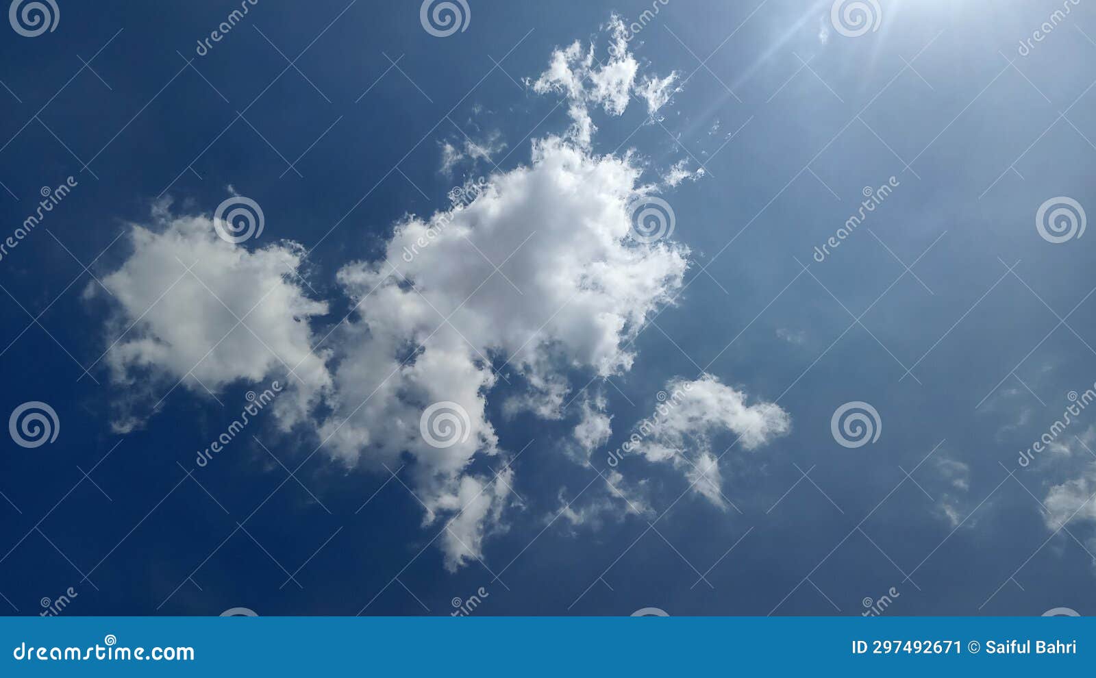 View of the Clear Sky during the Day, Clouds Background Stock Image ...